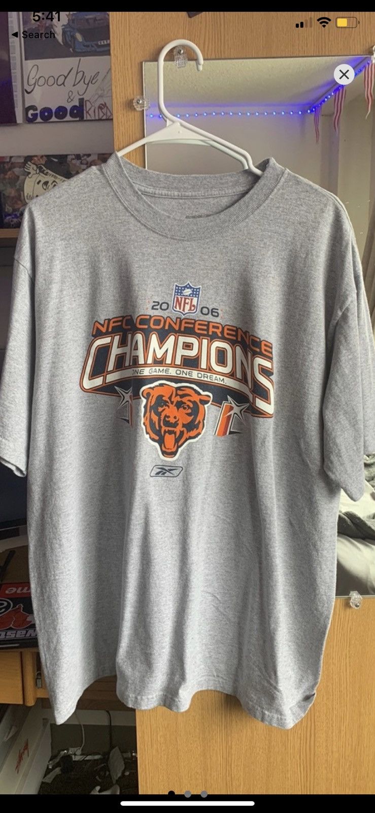 Vintage Chicago Bears 2006 Conference Champions | Grailed