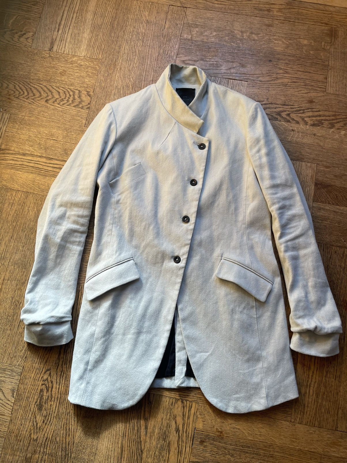 Lost & Found Ria Dunn Asymmetrical mid-length coat | Grailed