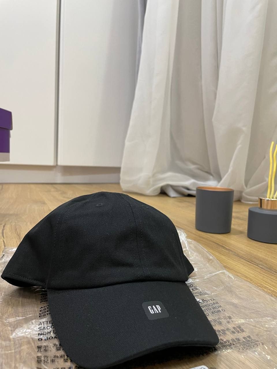 Gap Yeezy Gap Logo Cap Black Kanye West | Grailed