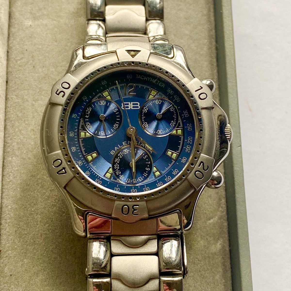 Balenciaga Balenciaga Authentic Men’s Incredibly Rare Chronograph Watch ...