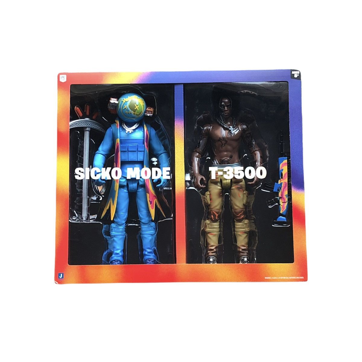 Travis Scott Travis Scott x Fortnite 12" Action Figure Duo Set | Grailed