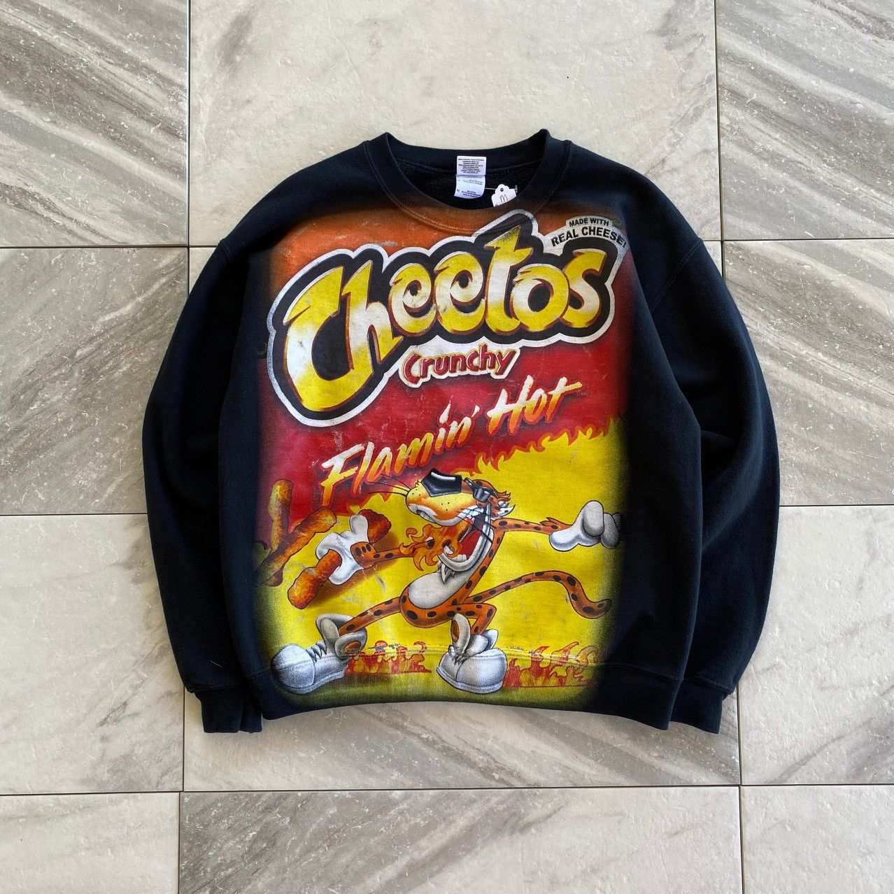Streetwear Cheetos AOP Sweatshirt | Grailed