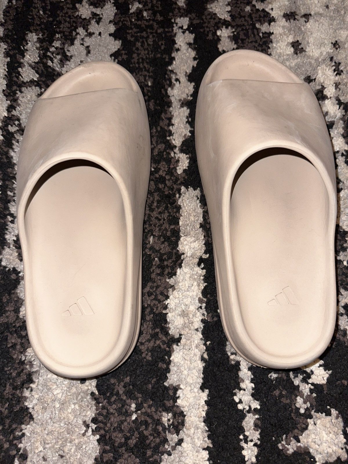 Adidas × Kanye West Yeezy slide pure | Grailed