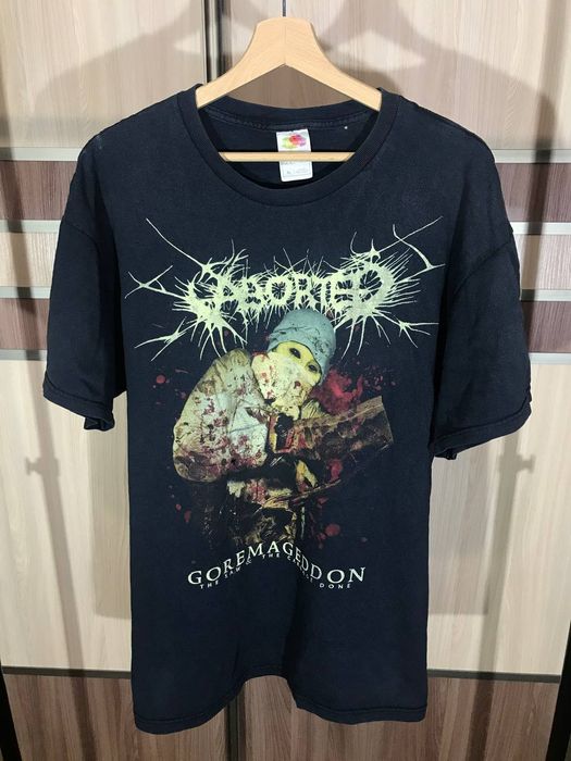 Vintage Vintage T-Shirt Aborted Goremageddon Metal Band Horror Rare ...