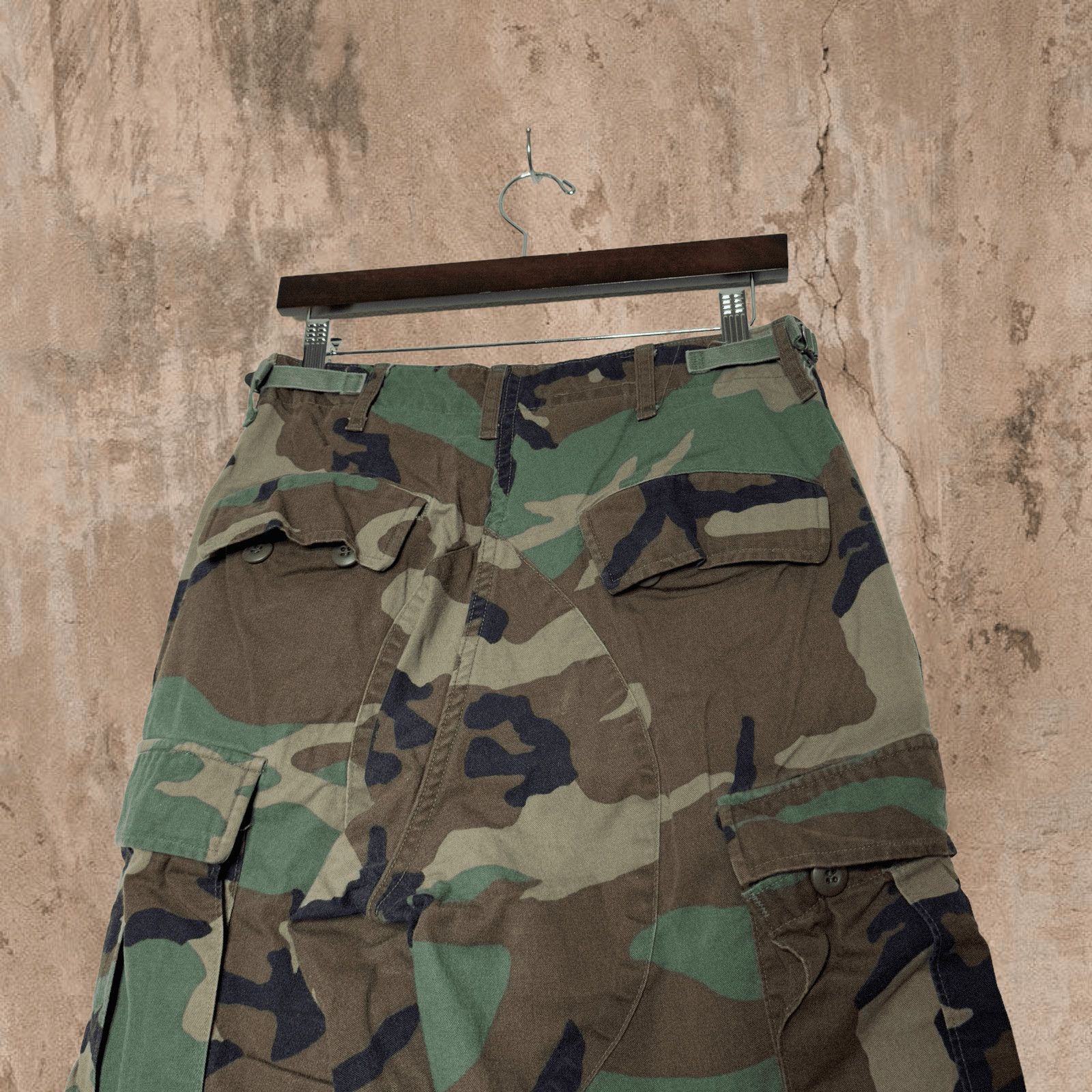 Vintage Vintage Military Camo Tactical Pants Cargos Double Knee 90s ...