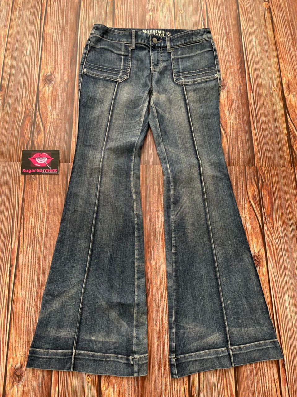 Japanese Brand × Mossimo × Vintage Bell Bottom Super Flare Elephant ...