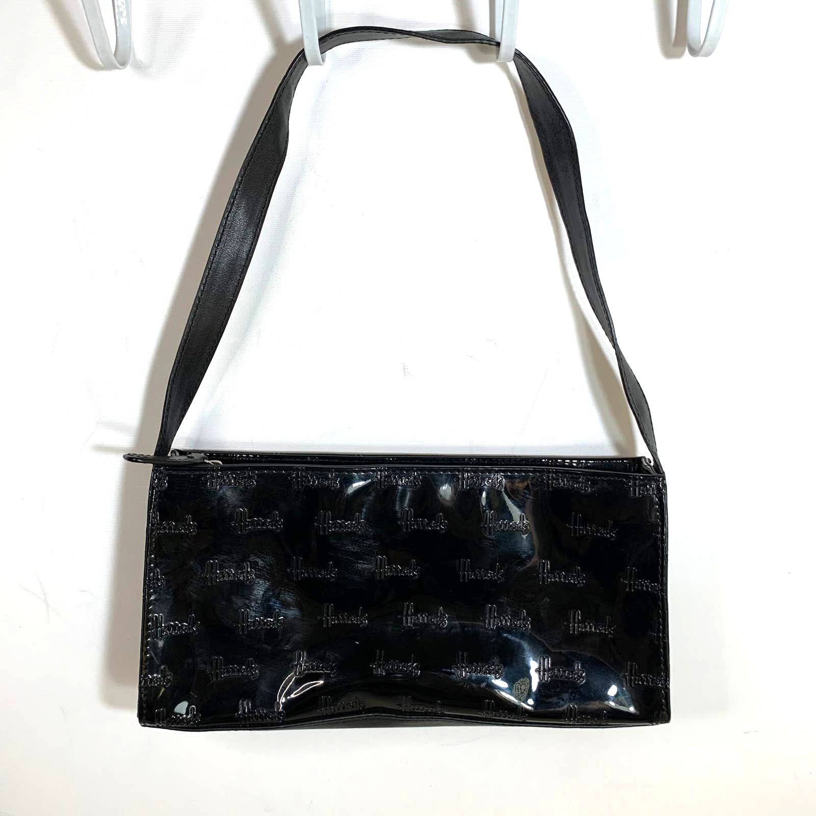 Harrods Harrods Black Mini Satchel Purse | Grailed