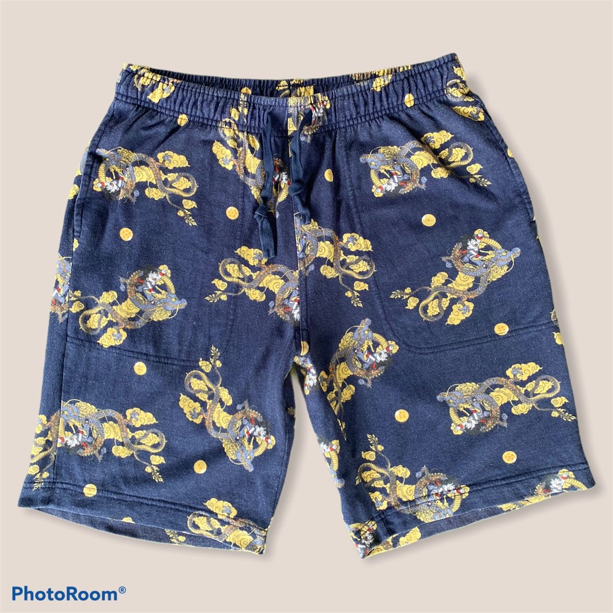 Anime × Cartoon Network × Japanese Brand Vintage Dragon Ball x Gu Short ...