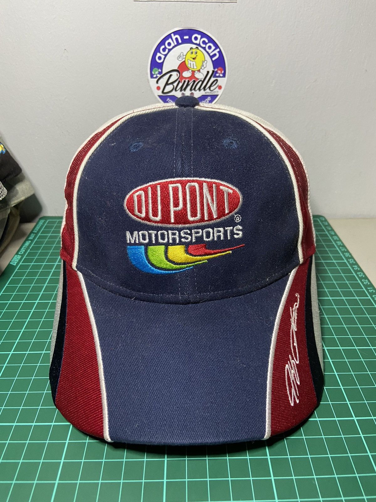 NASCAR × Racing × Vintage NASCAR RACING DU PONT 24 HAT CAP VELCRO | Grailed