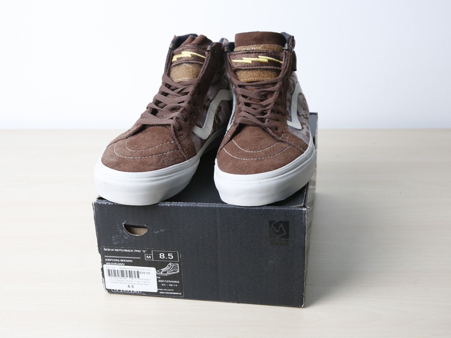 Vans Vans Syndicate x DEFCON Sk8-Hi Notchback Pro S 'Digital Camo ...
