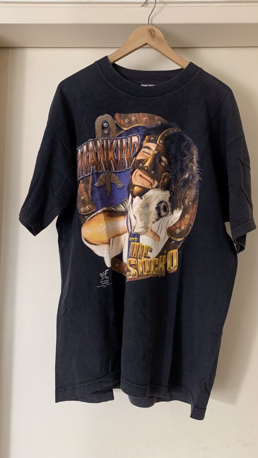 Vintage Vintage 1998 Mankind Worship The Sock | Grailed