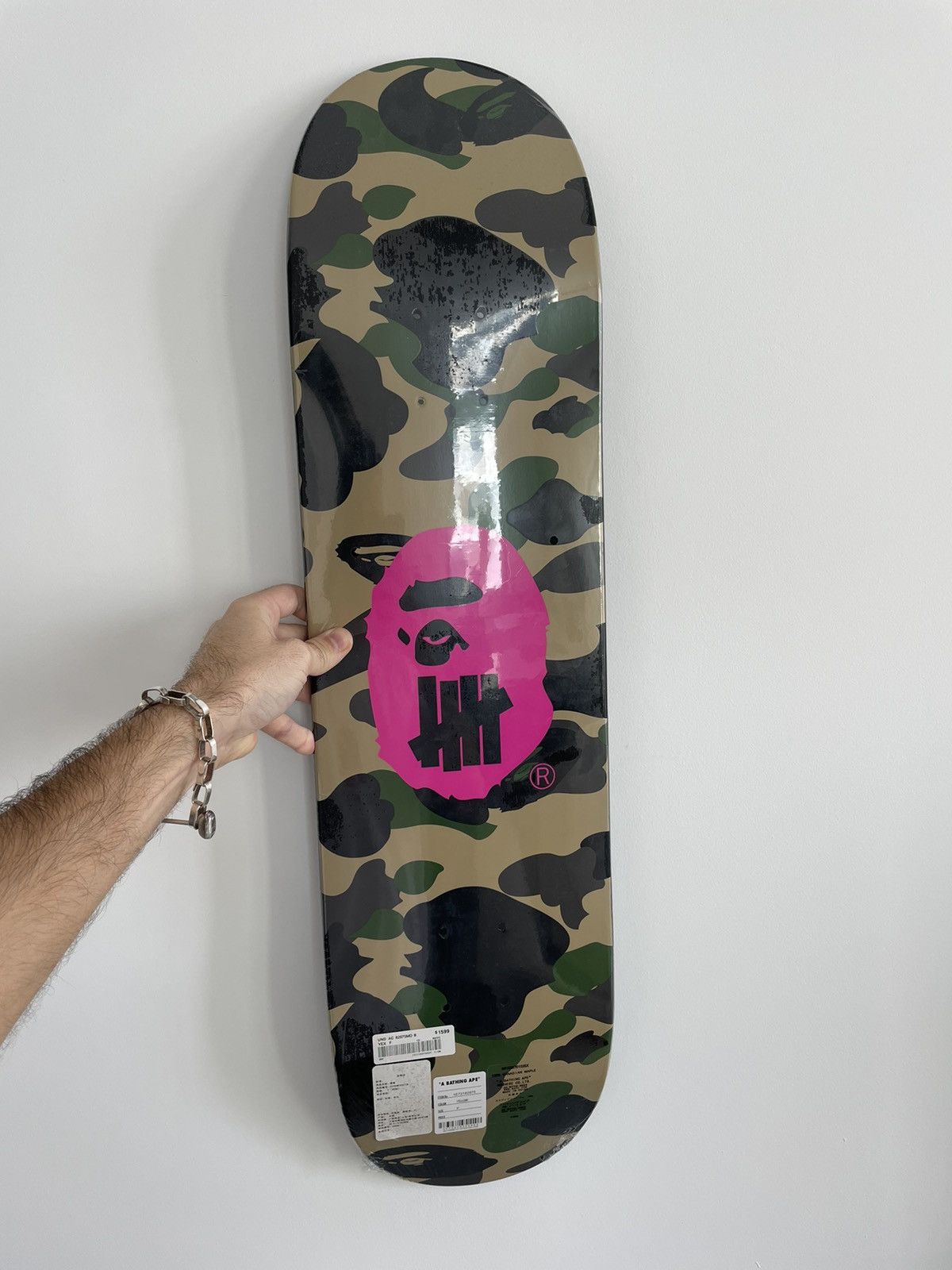 Bape × Undefeated Skateboard deck Bape x undefeated | Grailed