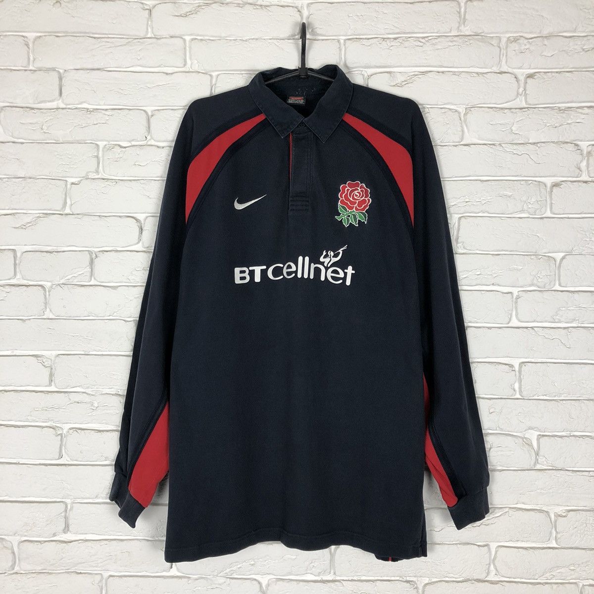 Jersey × Nike × Vintage England national team rugby vintage jersey ...