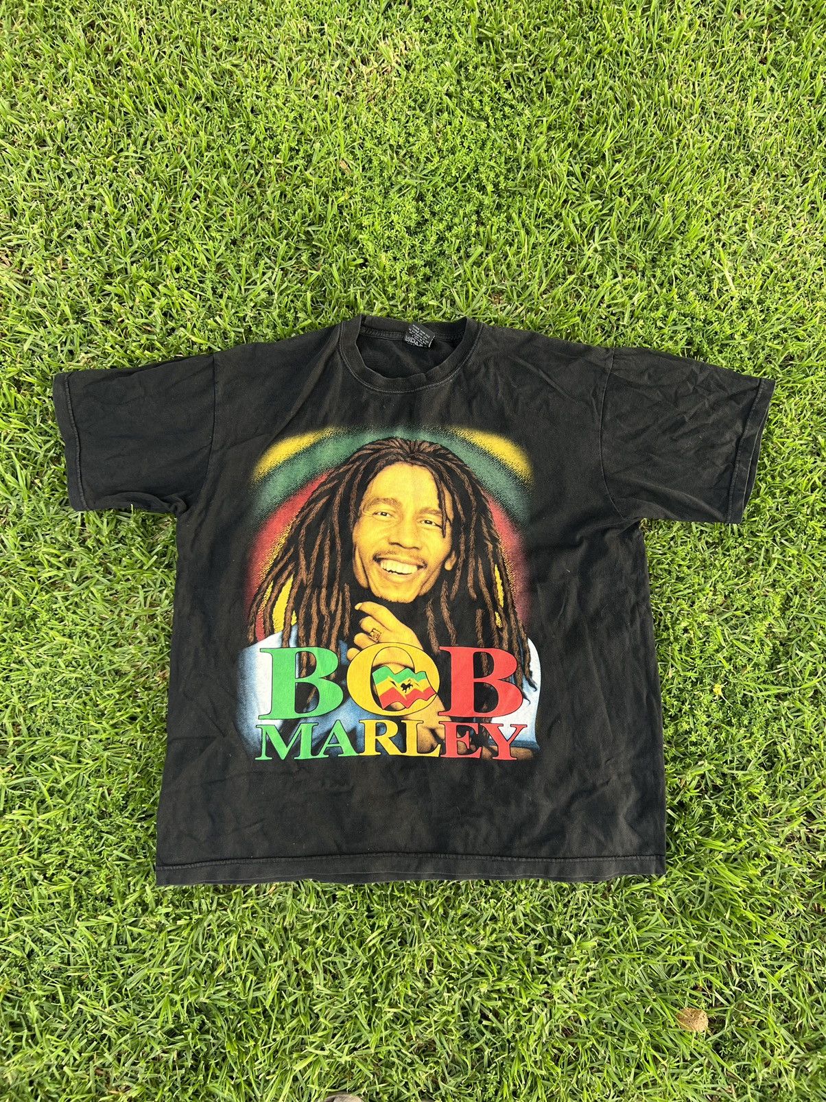 Bob Marley × Japanese Brand × Vintage Vintage Bob Marley T-shirt 90s ... Bob Marley × Japanese Brand × Vintage Vintage Bob Marley T-shirt 90s ...