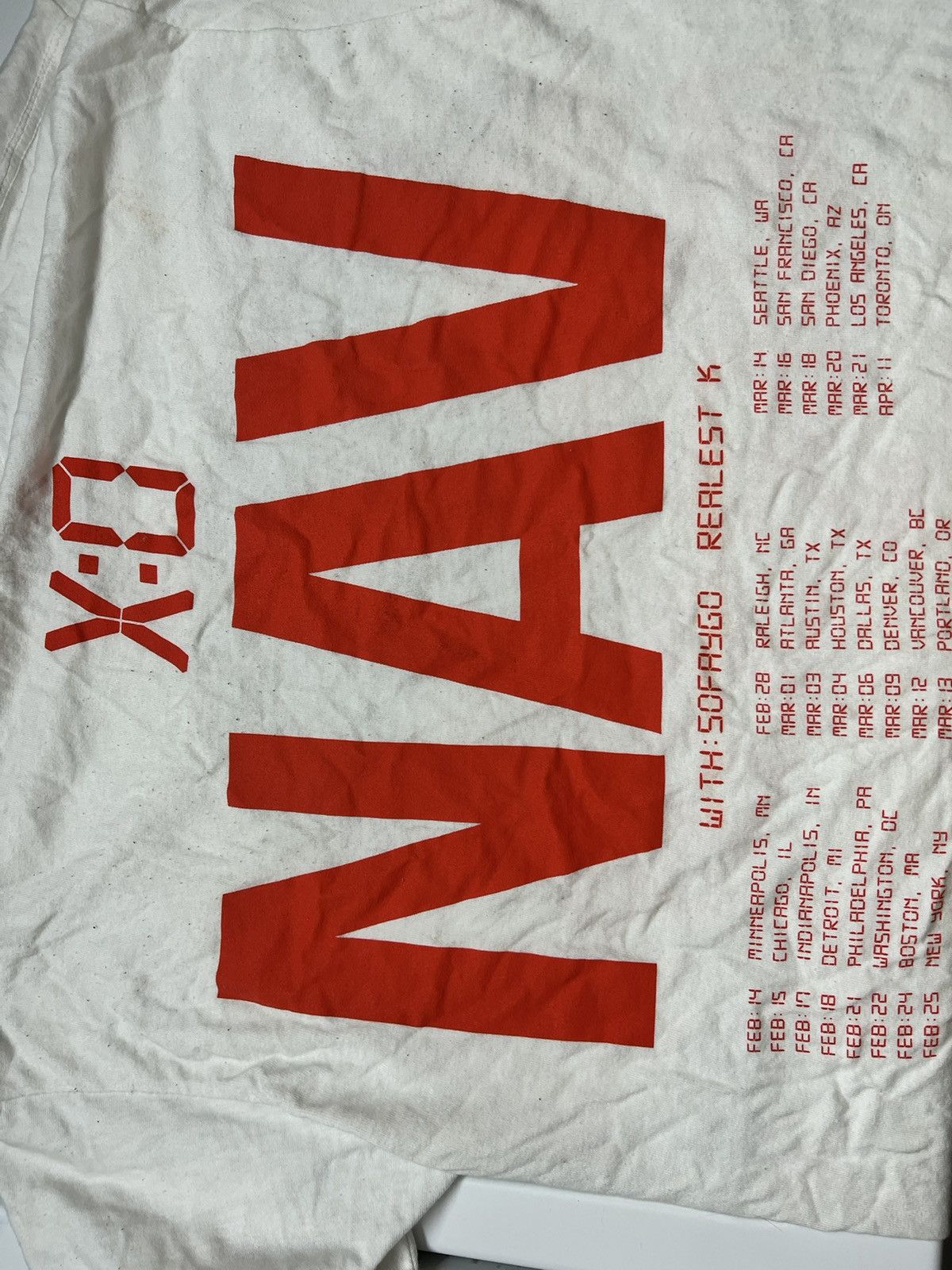 Band Tees × Other × Streetwear NAV Never Sleep Tour Merch | Grailed