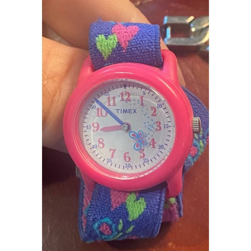 Timex Girl's 30mm Timex Watch, Butterfly Pattern | Grailed