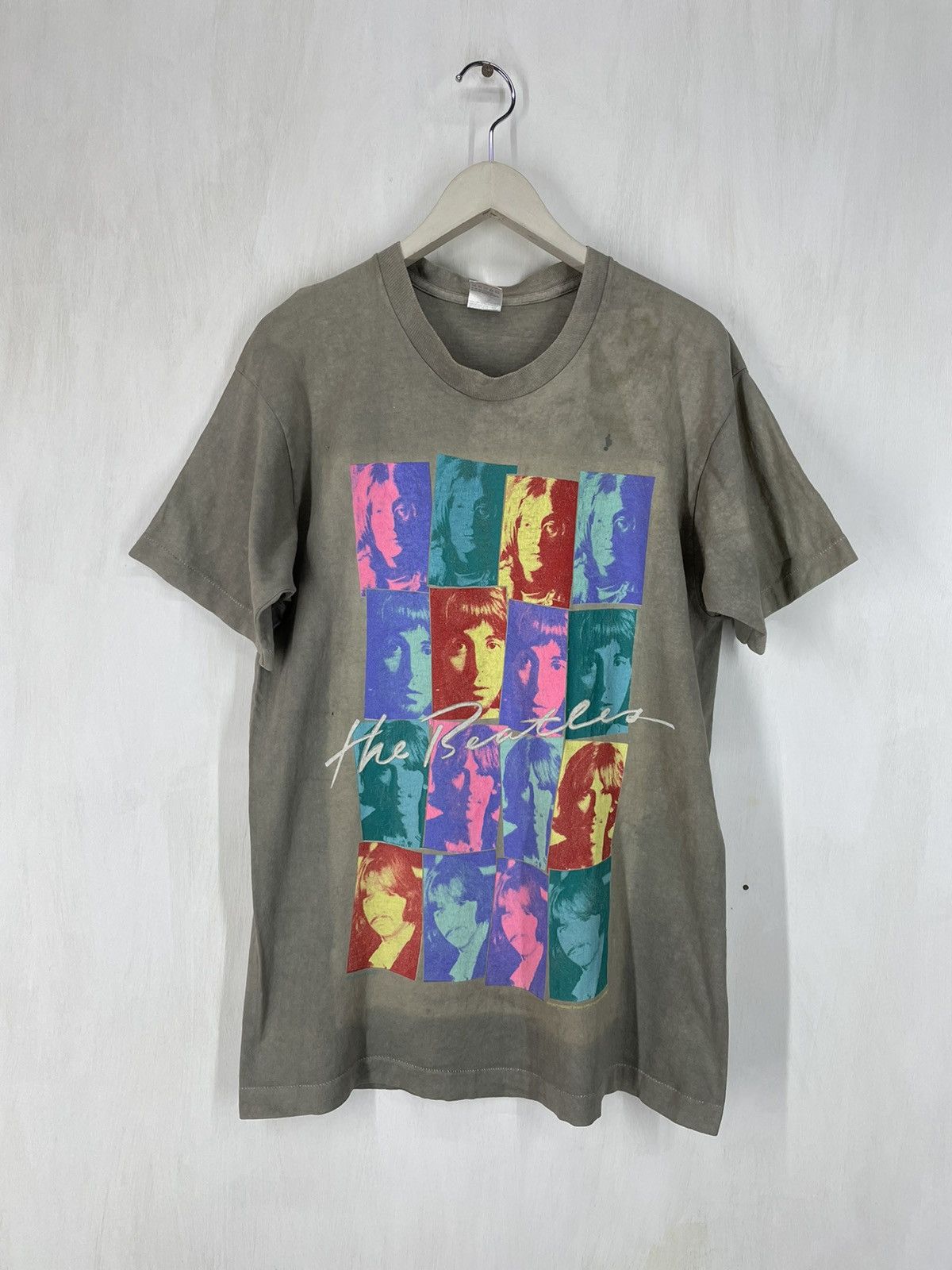 Band Tees × Vintage Vintage 90s The Beatles band t shirt | Grailed