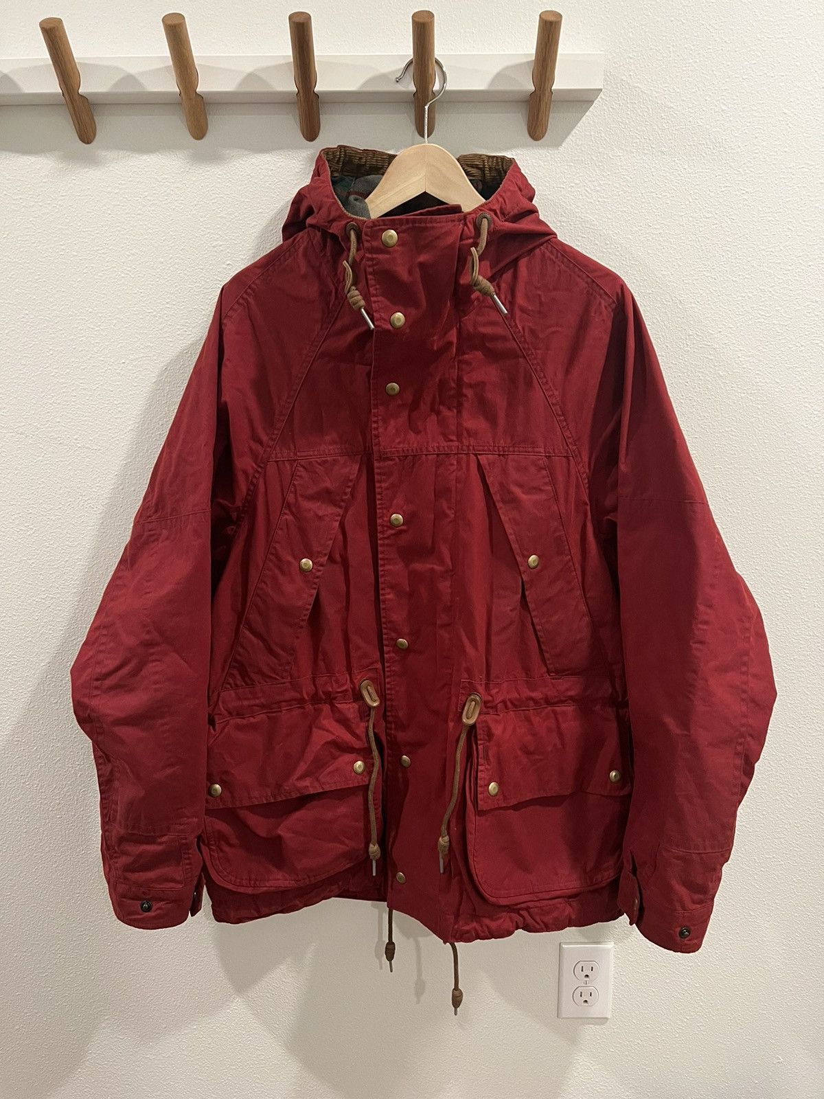 RRL Ralph Lauren RRL Oilcloth Hooded Jacket - Small | Grailed