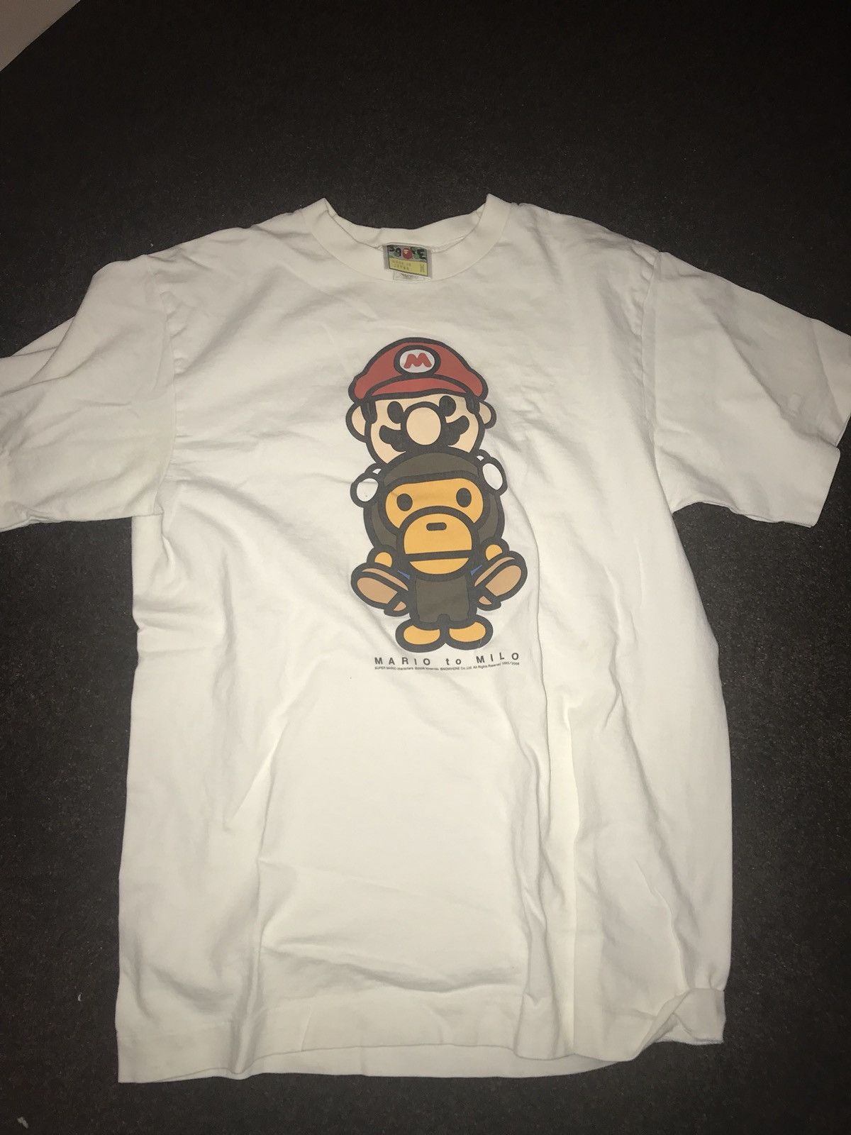 Bape Bape X Nintendo Baby Milo Shirt | Grailed