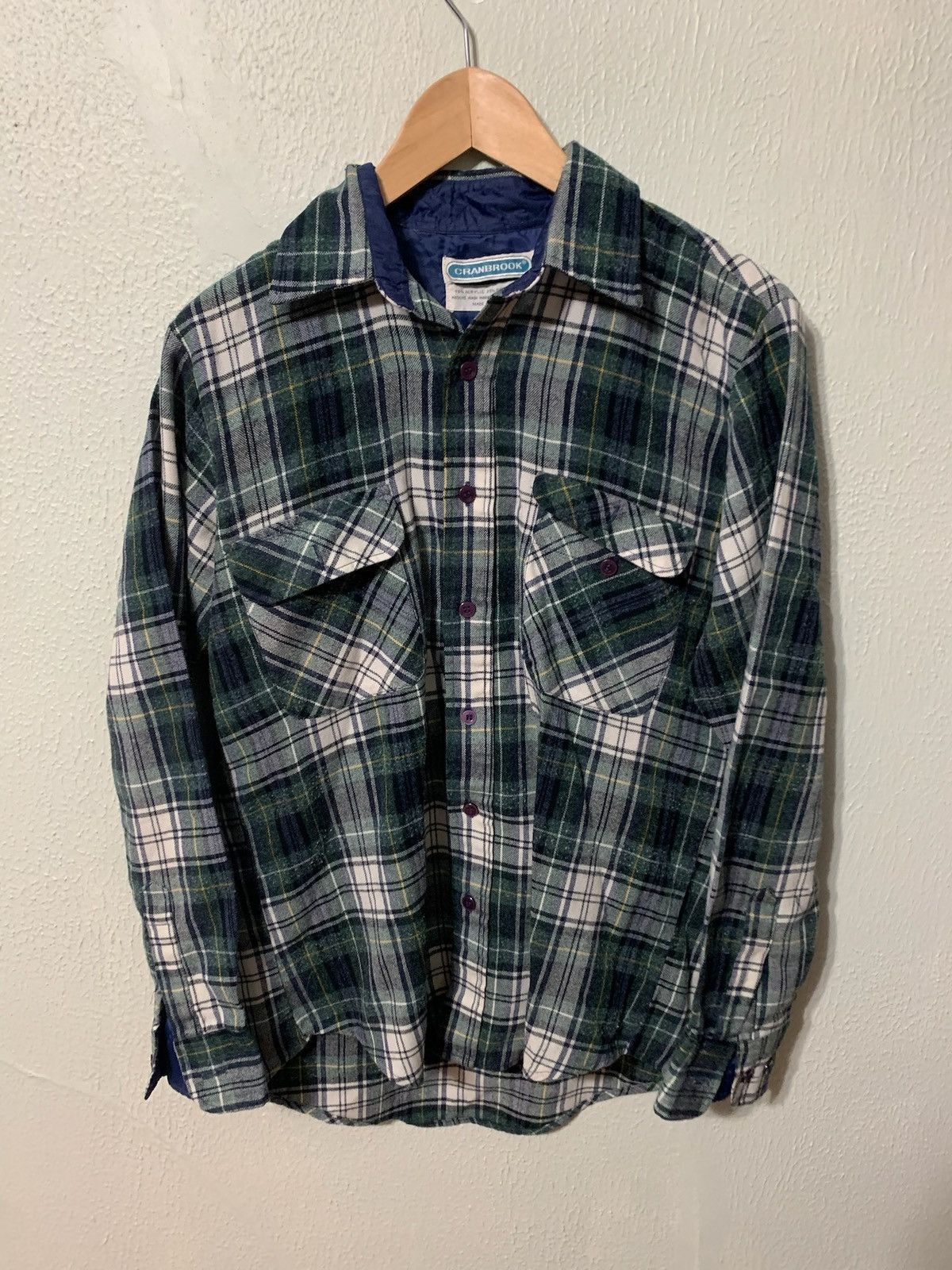 Vintage Vintage Forest Check Flannel Shirt | Grailed