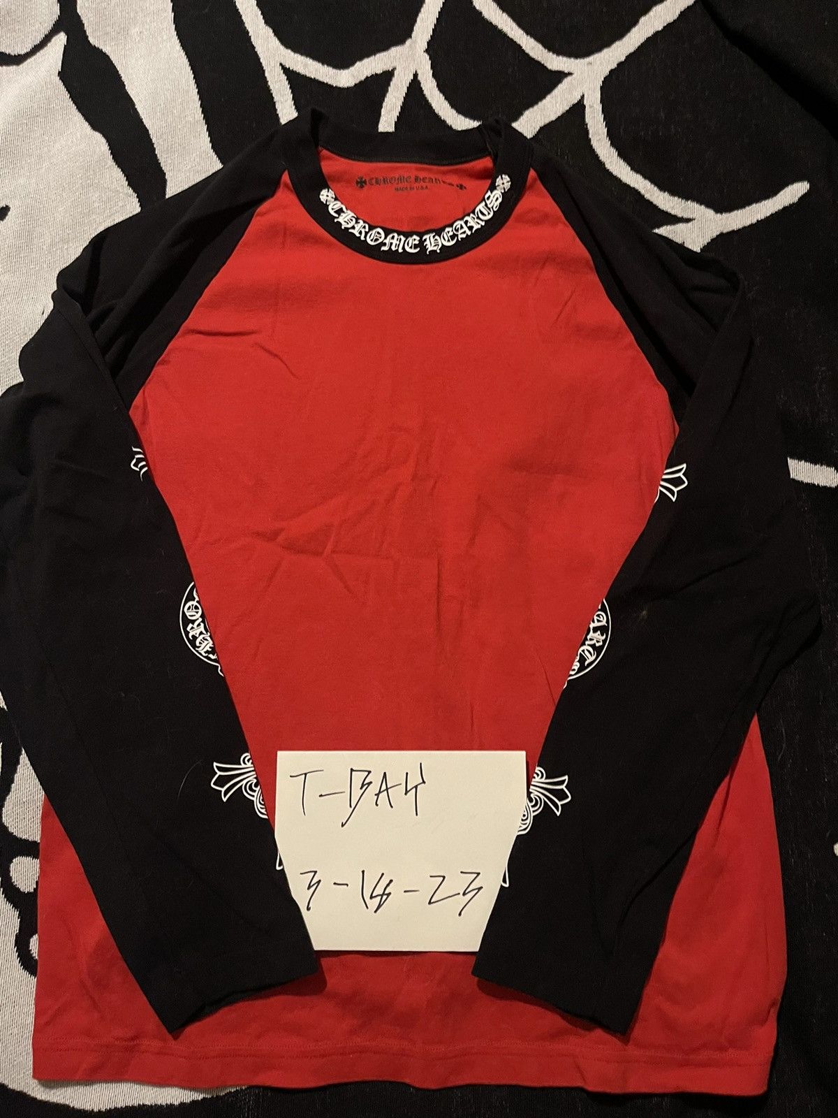 Chrome Hearts Chrome Hearts Baseball Tee | Grailed