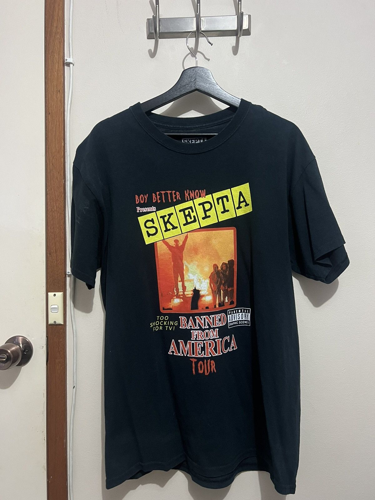 Skepta Skepta Banned From America Tour Tee | Grailed