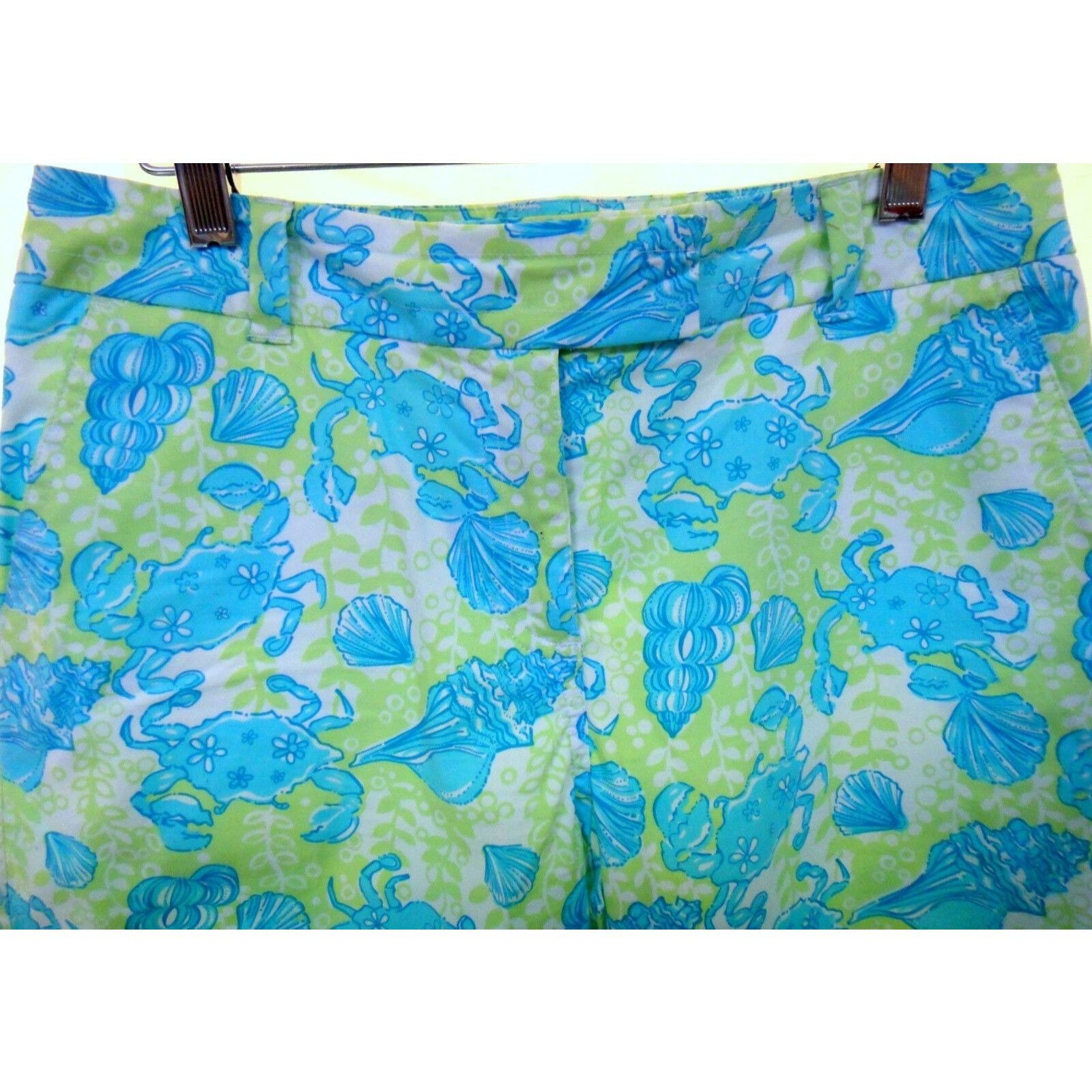 Lilly Pulitzer Lilly Pulitzer Chillin Crab Shells Bermuda Shorts Crab ...