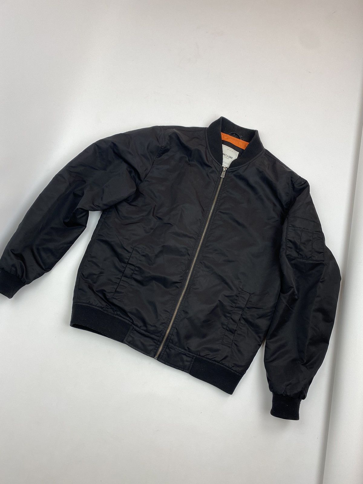 Bomber Jacket × Japanese Brand × Vintage Military Jacket Flyer’s man intermediate MA-1 made in ...