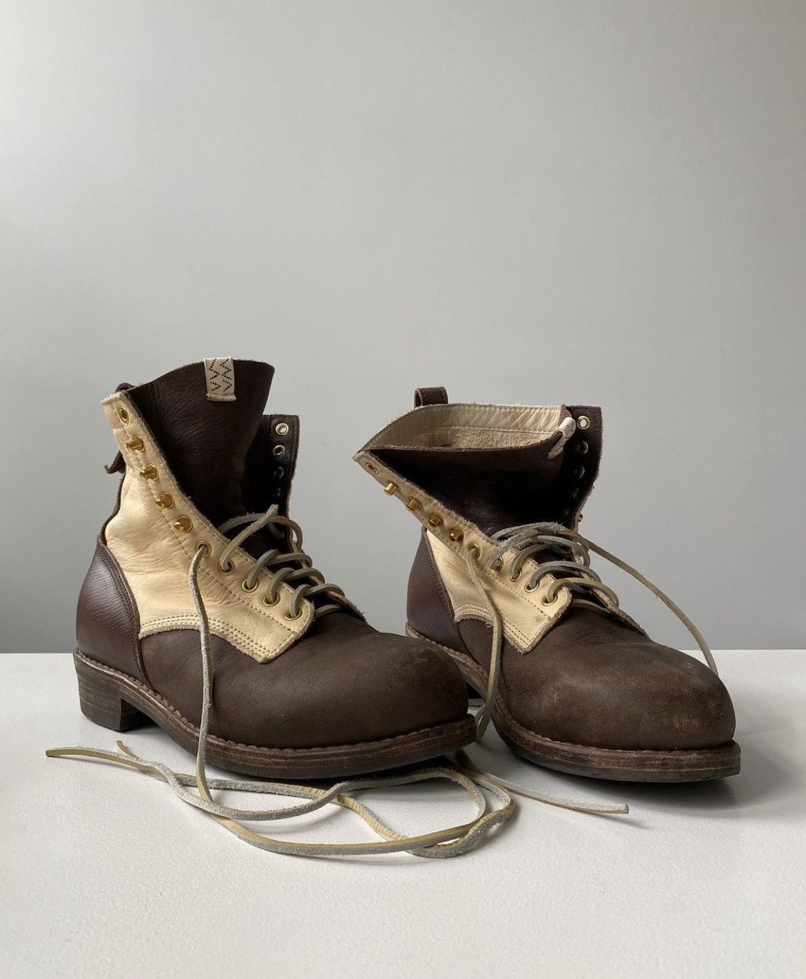 Visvim Poundmaker-Folk Boots | Grailed