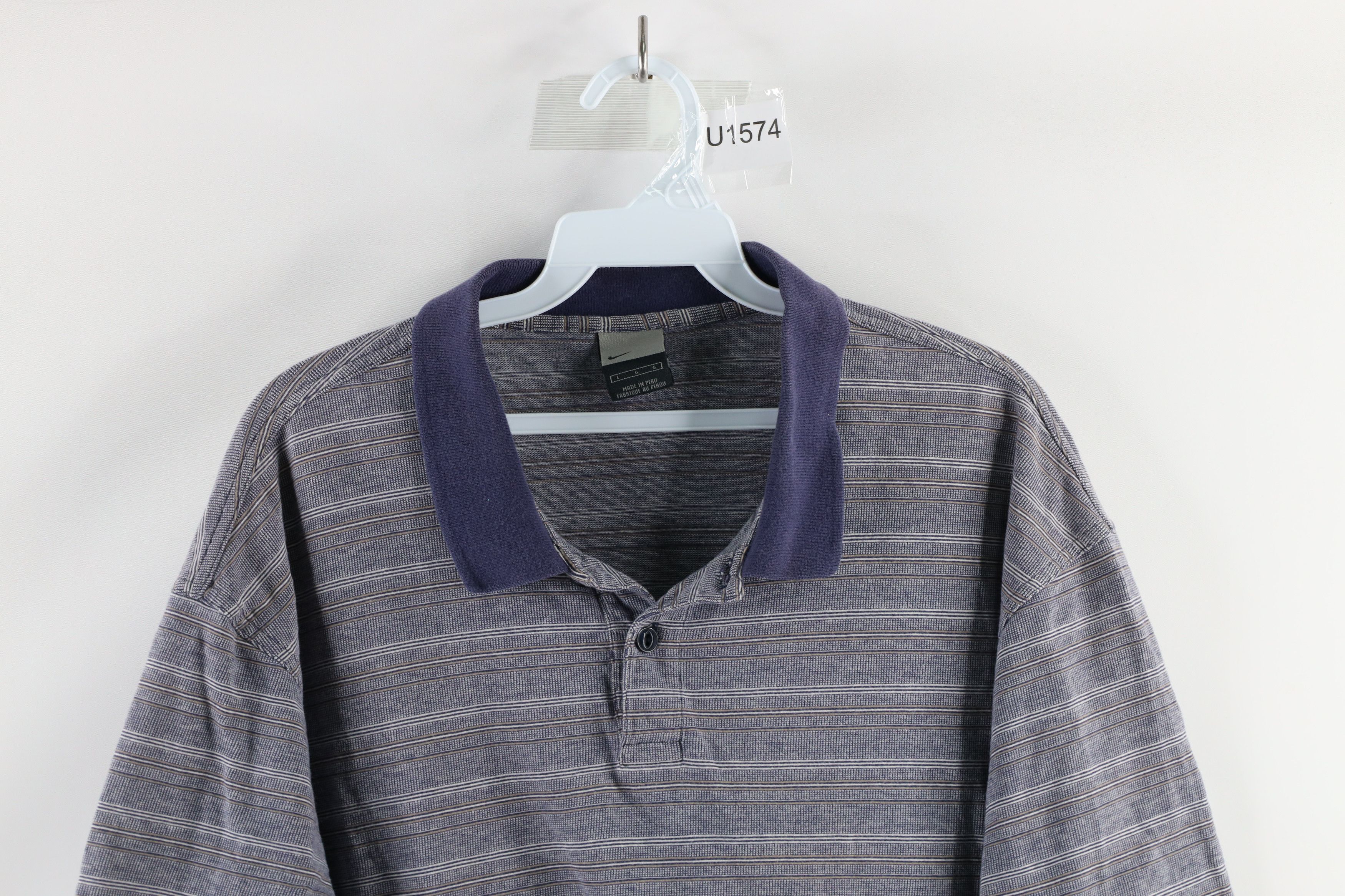 Nike Vintage Nike Travis Scott Mini Swoosh Collared Polo Shirt | Grailed