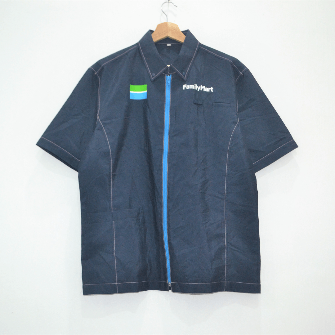 Vintage Family Mart Uniform/Short Sleeve Jacket (Unisex) | Grailed