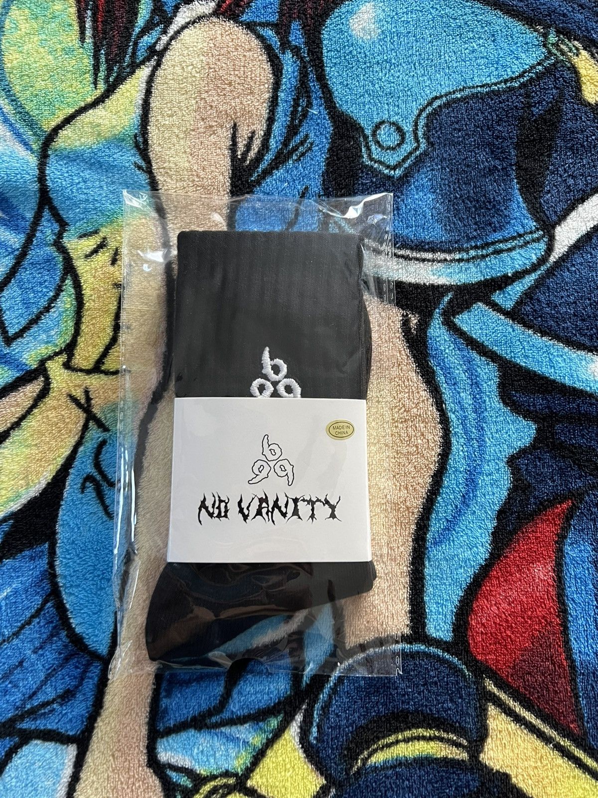 999 Club × Streetwear Juice WRLD 999 “No Vanity” Essentials socks ...