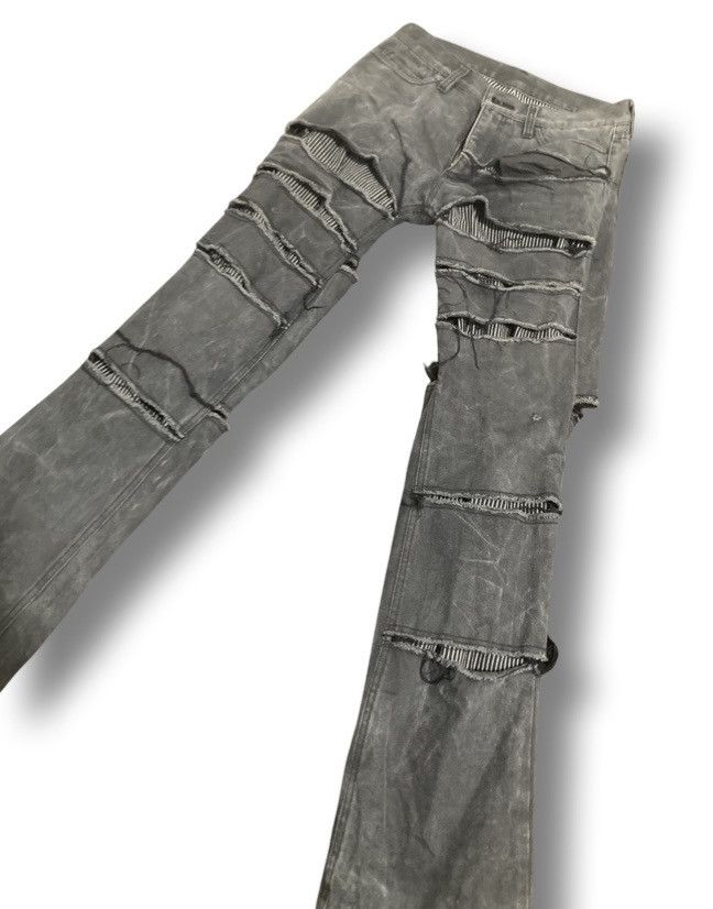 Japanese Brand Edge Rupert slashed double jeans | Grailed