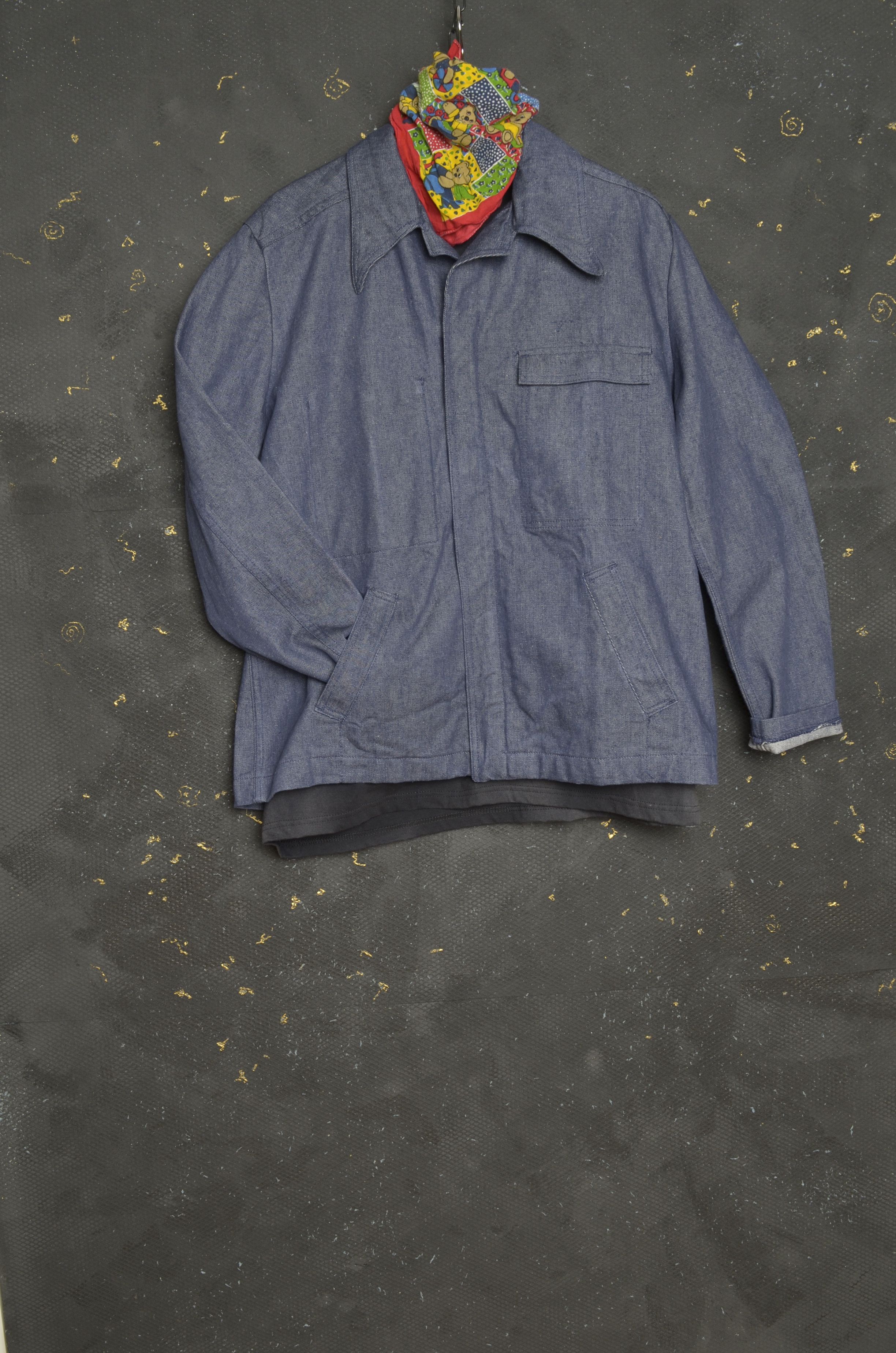 Vintage FRENCH Workwear Adolphe Lafont Jacket Denim Chore Coat | Grailed