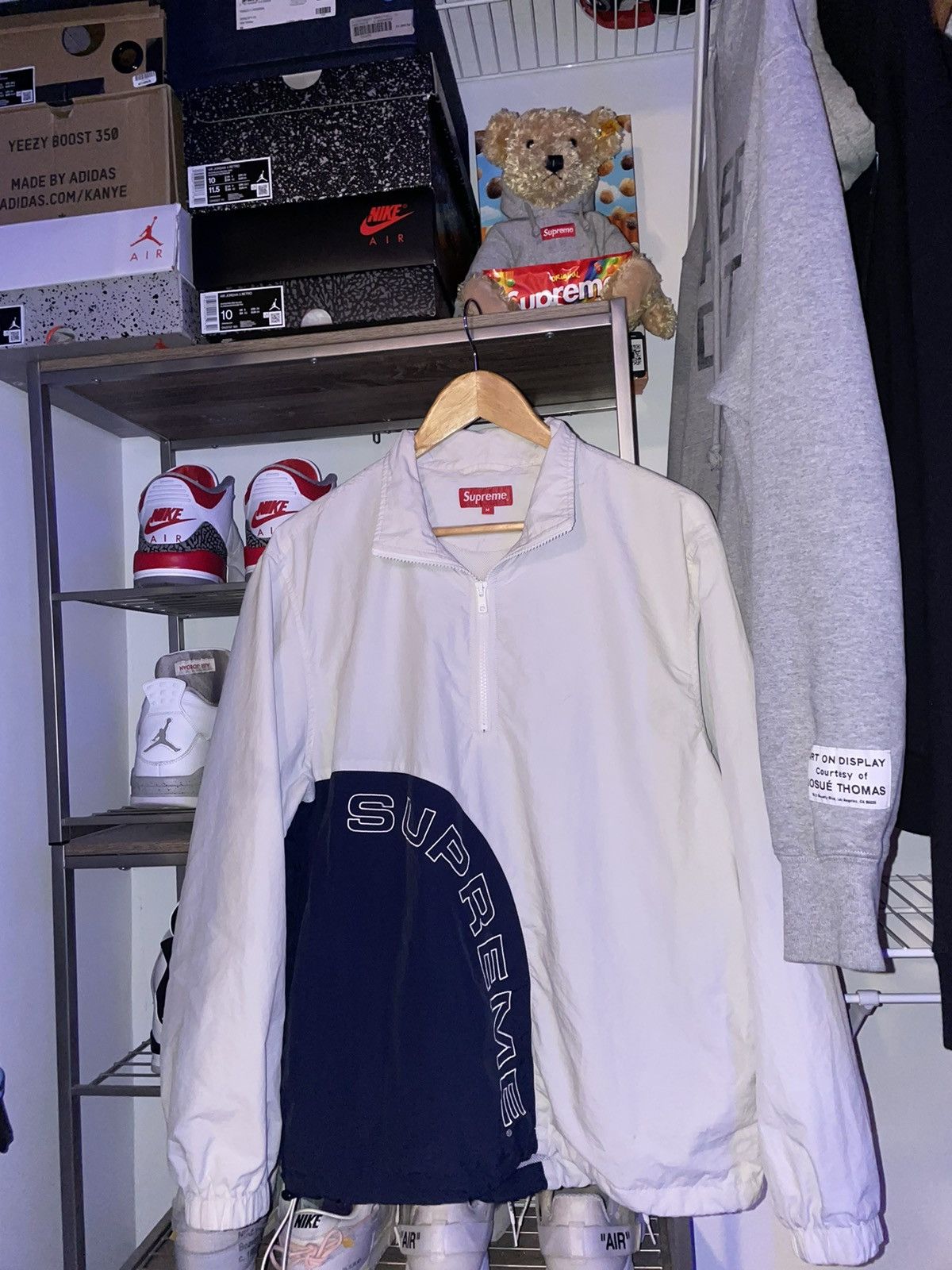 Streetwear × Supreme × Vintage Supreme Corner Arc Windbreaker Jacket ...