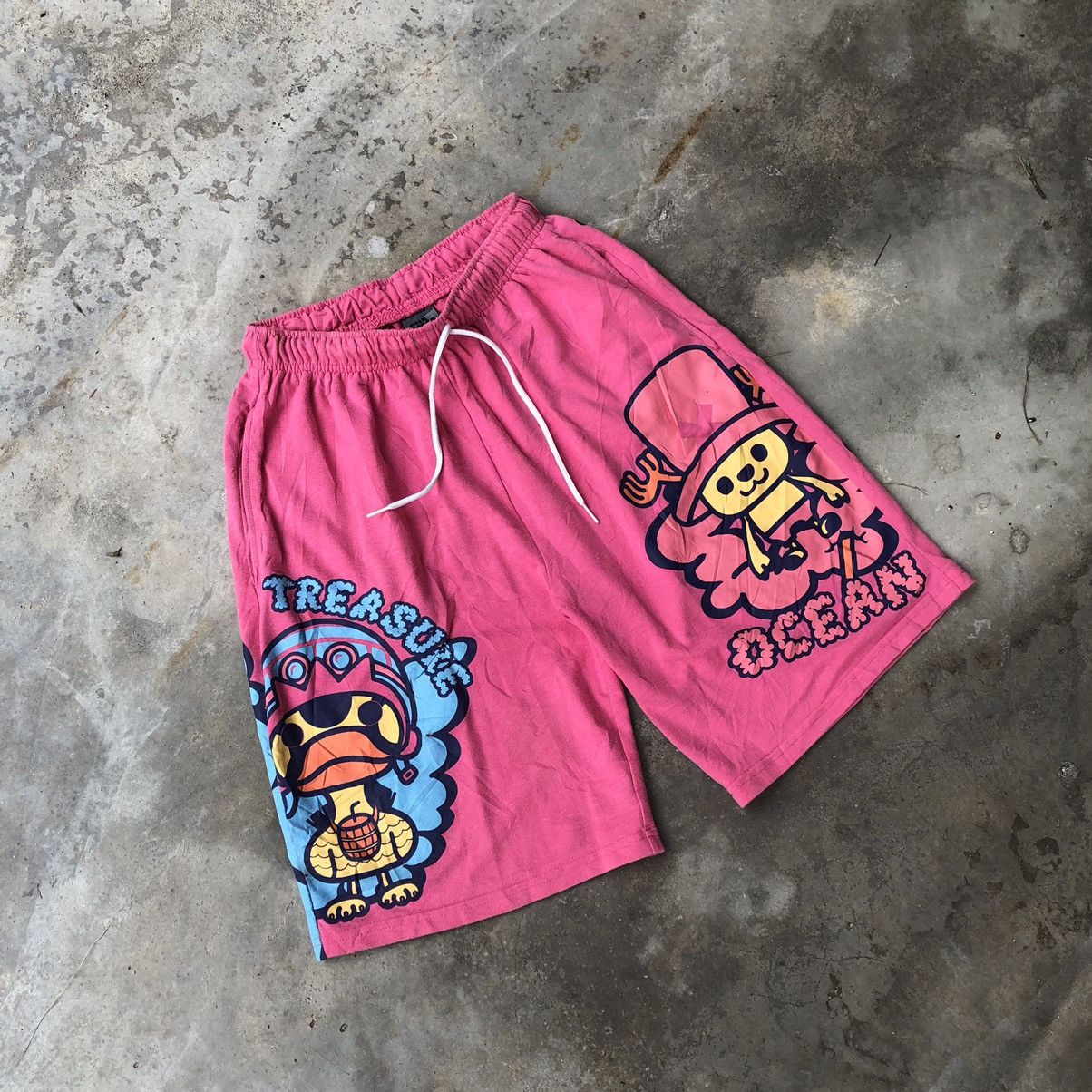 One Piece Rare Anime One Piece Tony Chopper Draw String Short Pants ...