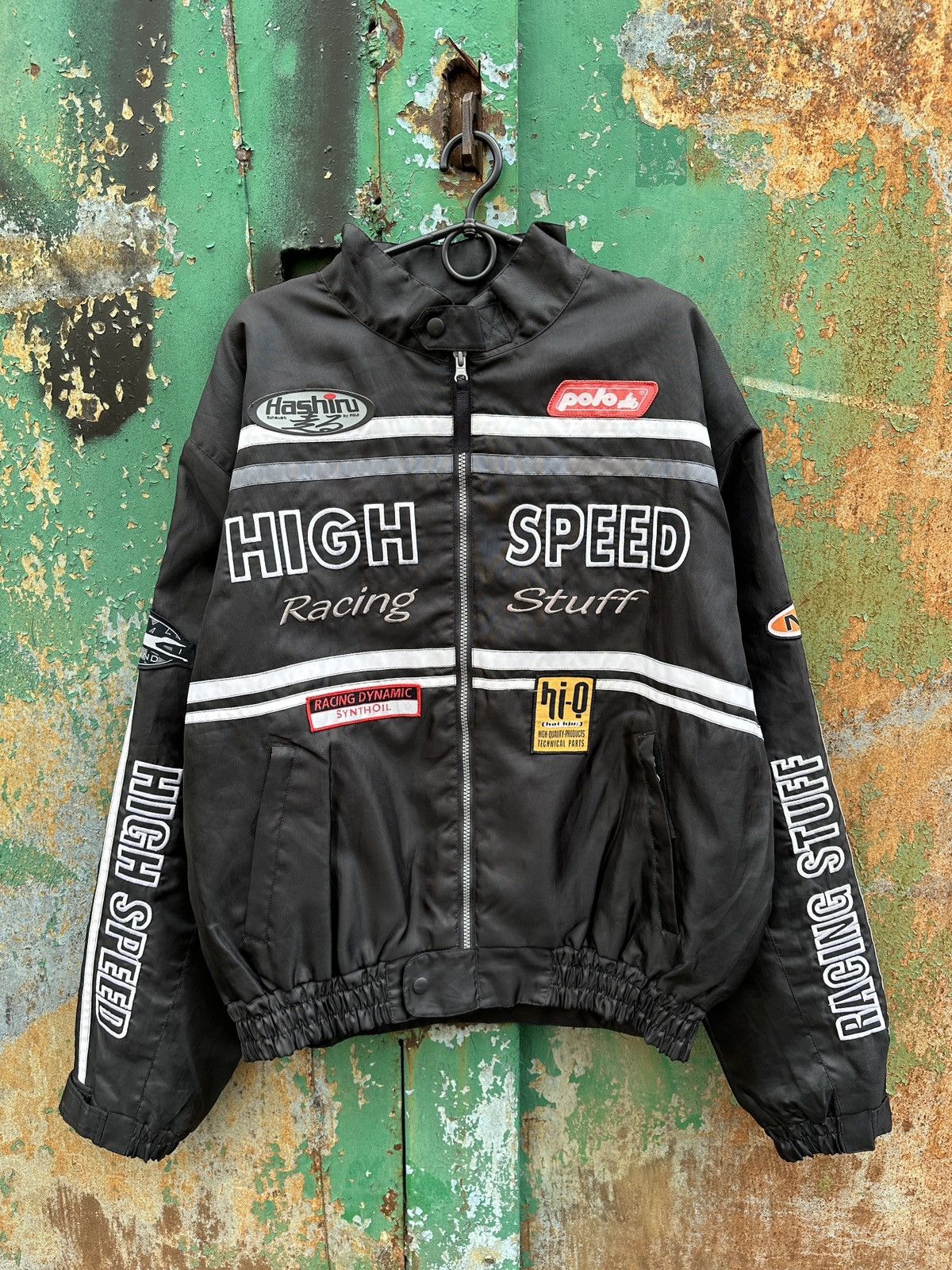 Vintage VINTAGE HIGH SPEED RACING STUFF MOTO JACKET | Grailed