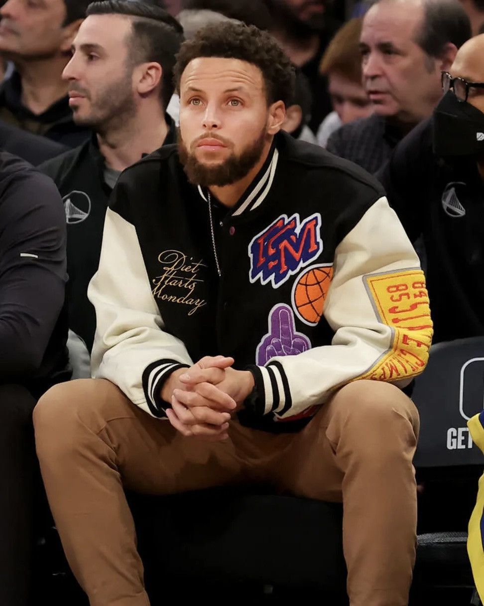 Diet Starts Monday Diet starts Monday letterman varsity jacket | Grailed