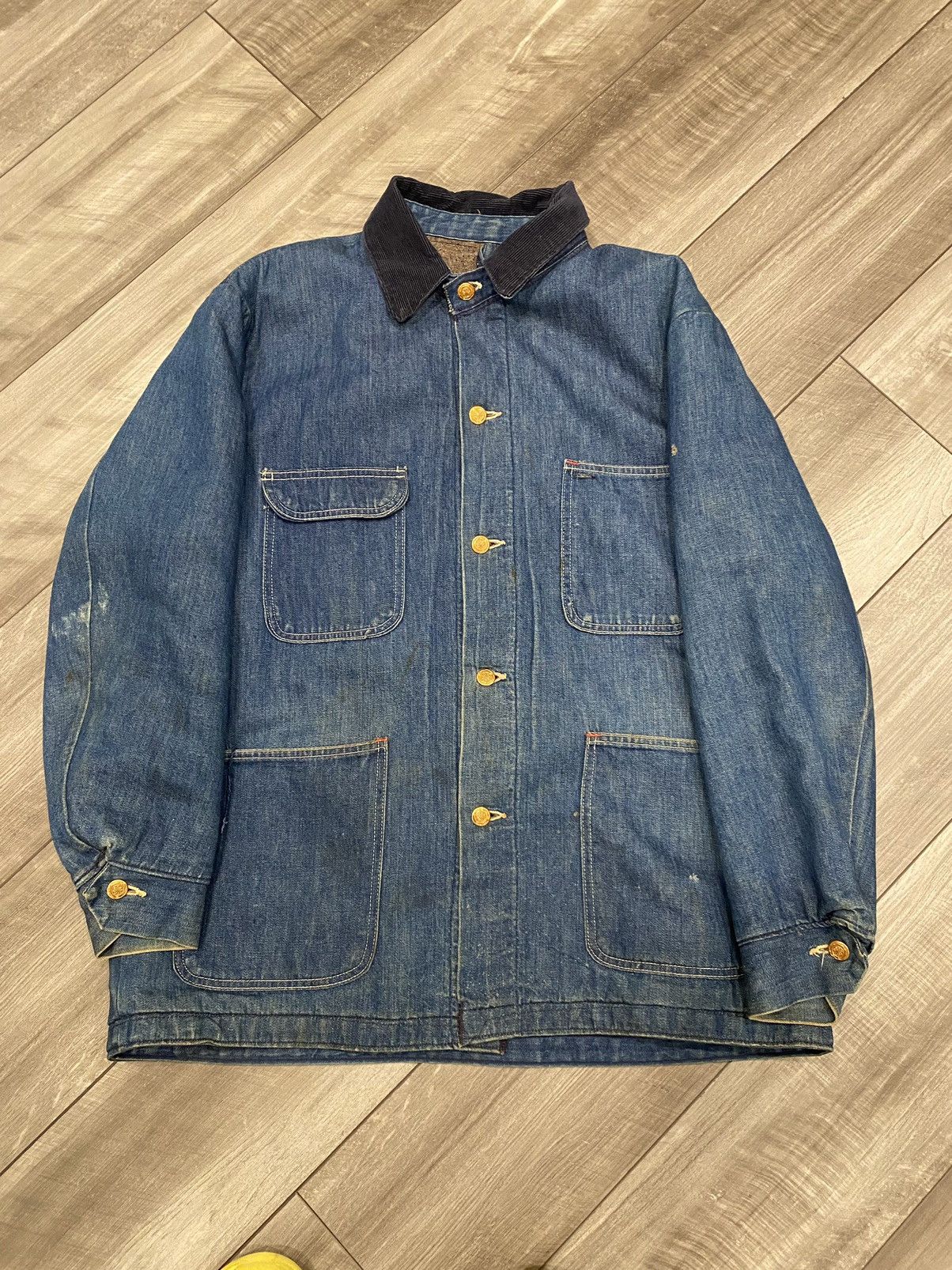 Vintage 70s Wrangler Bic Man Denim Jacket | Grailed