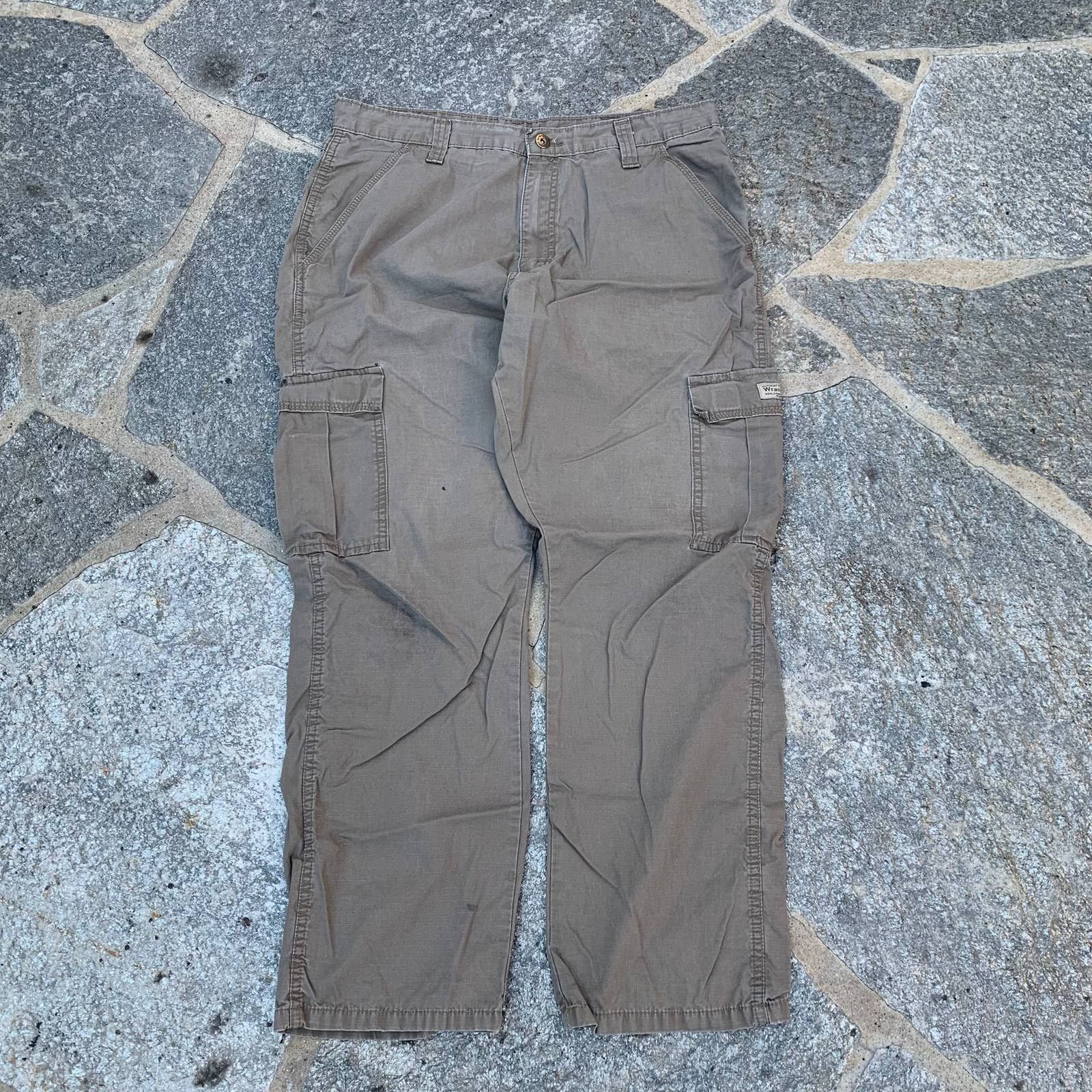 Streetwear × Vintage × Wrangler Wrangler Six Pocket Cargo Pants 35x30 ...