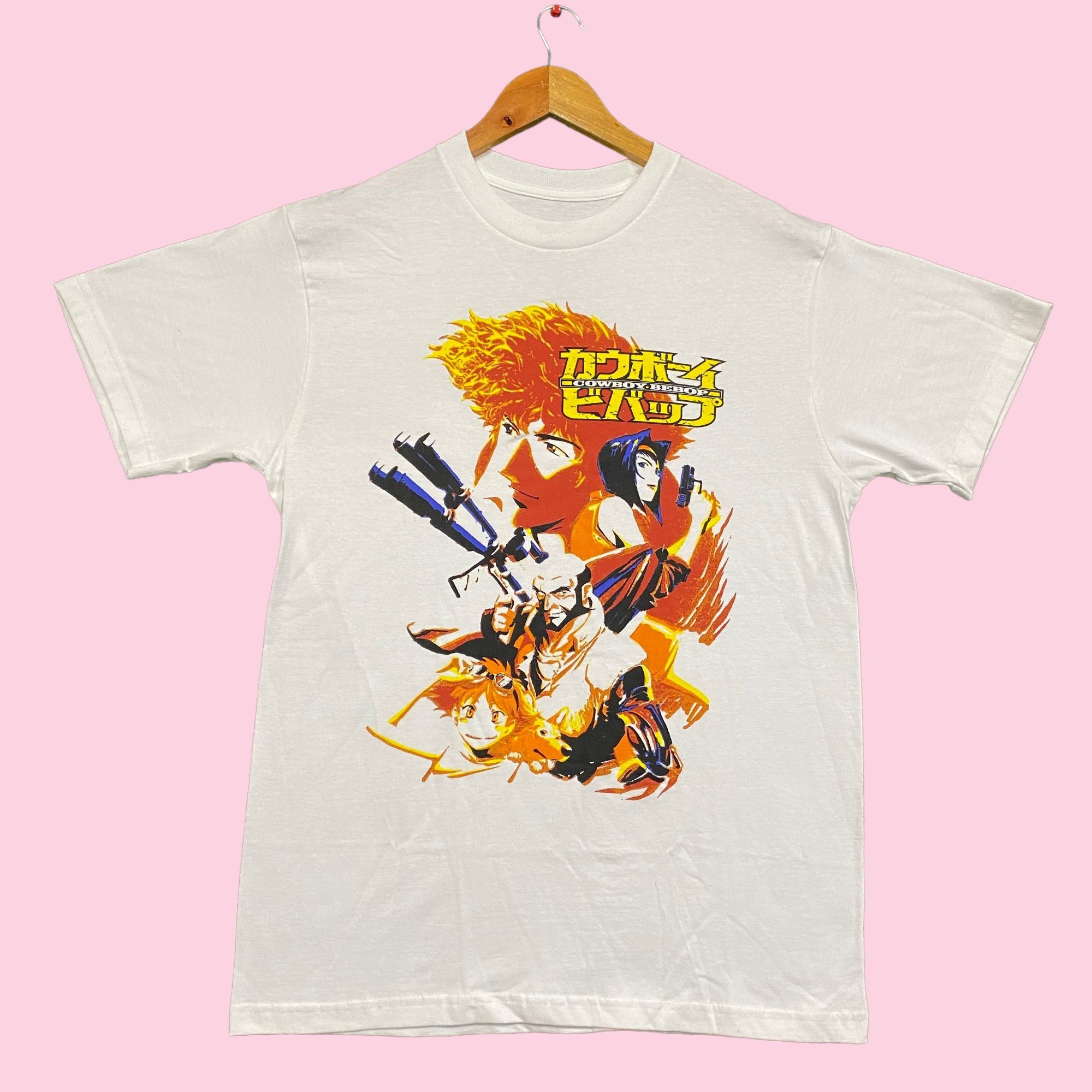 Cartoon Network Cowboy Bebop Anime Cast Poster Tee M | Grailed