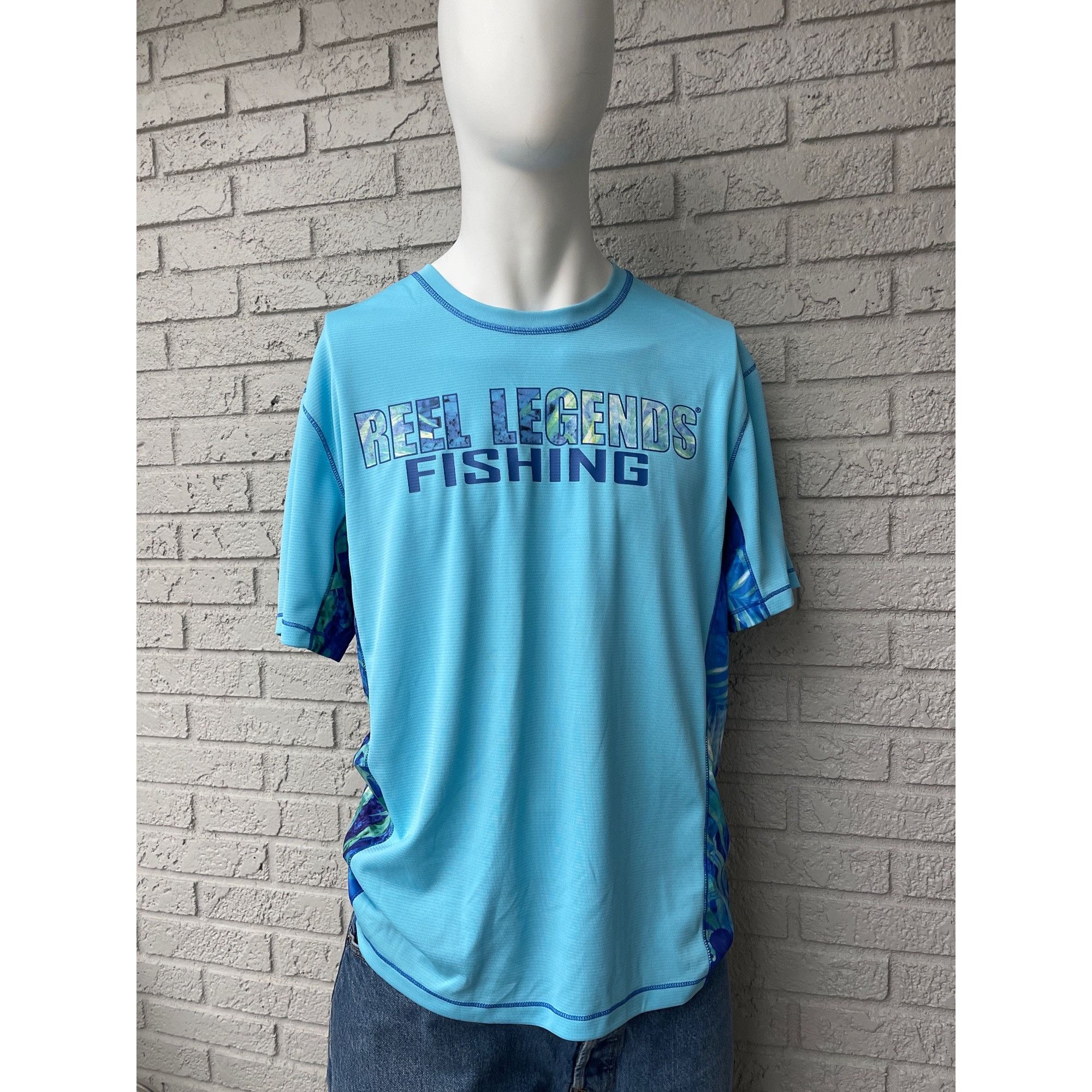Reel Legends Reel Legends Performance Clothing Freeline Shirt Size L ...