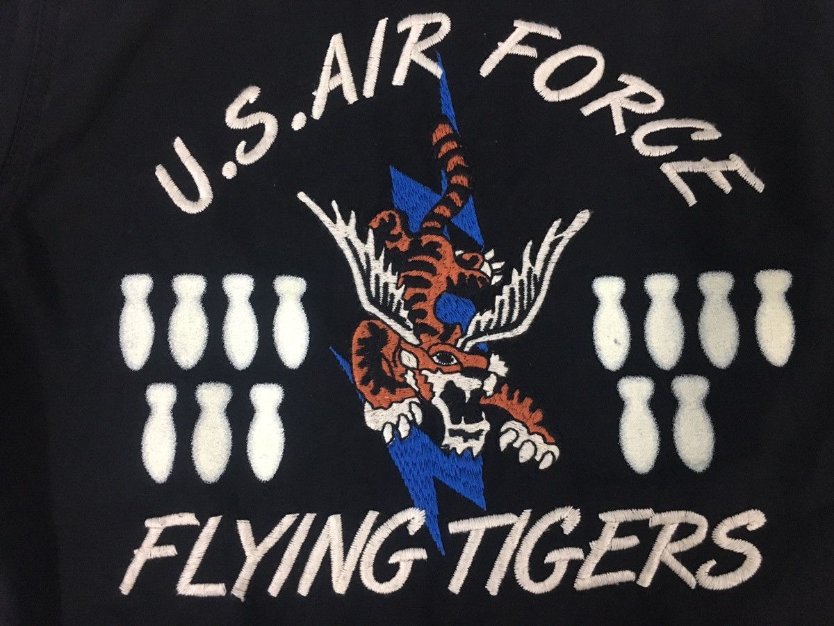 Vintage Sukajan U.S Air Force Flying Tigers Embroidery | Grailed