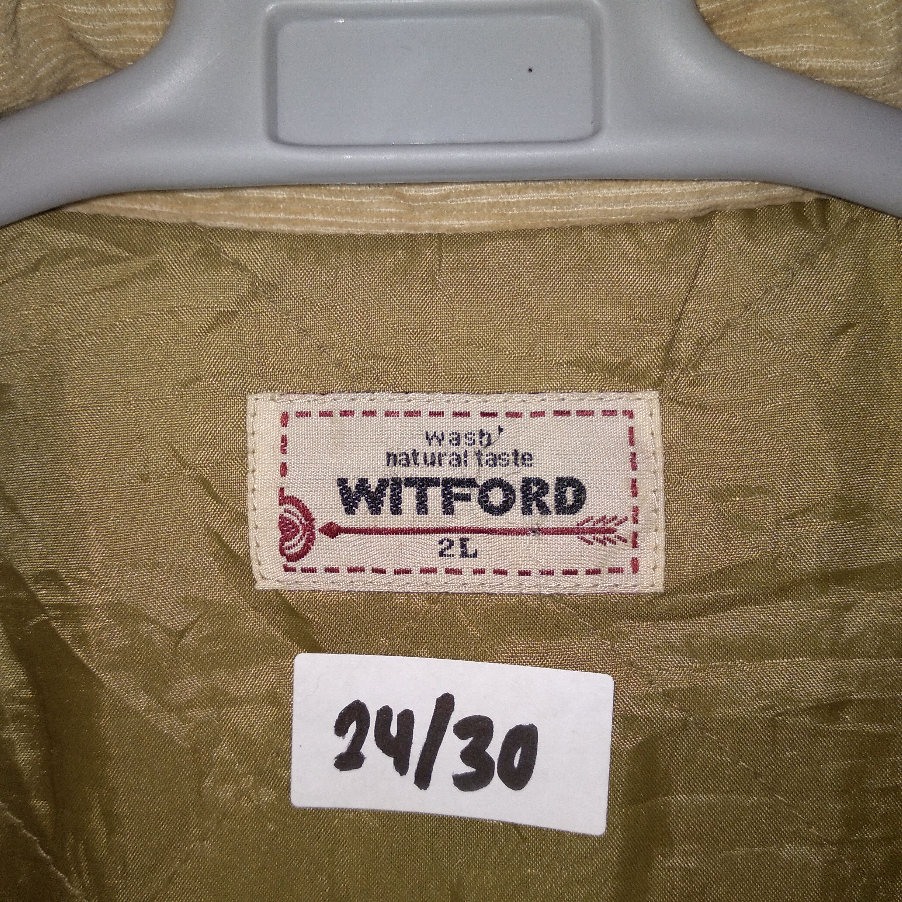 Vintage Vintage WITFORD Corduroy Art Native Styles Buttons Jacket | Grailed