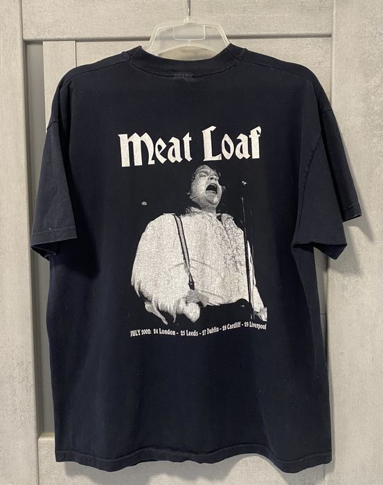 Vintage Vintage 2002 Meat Loaf bat out of hell UK tour t-shirt | Grailed