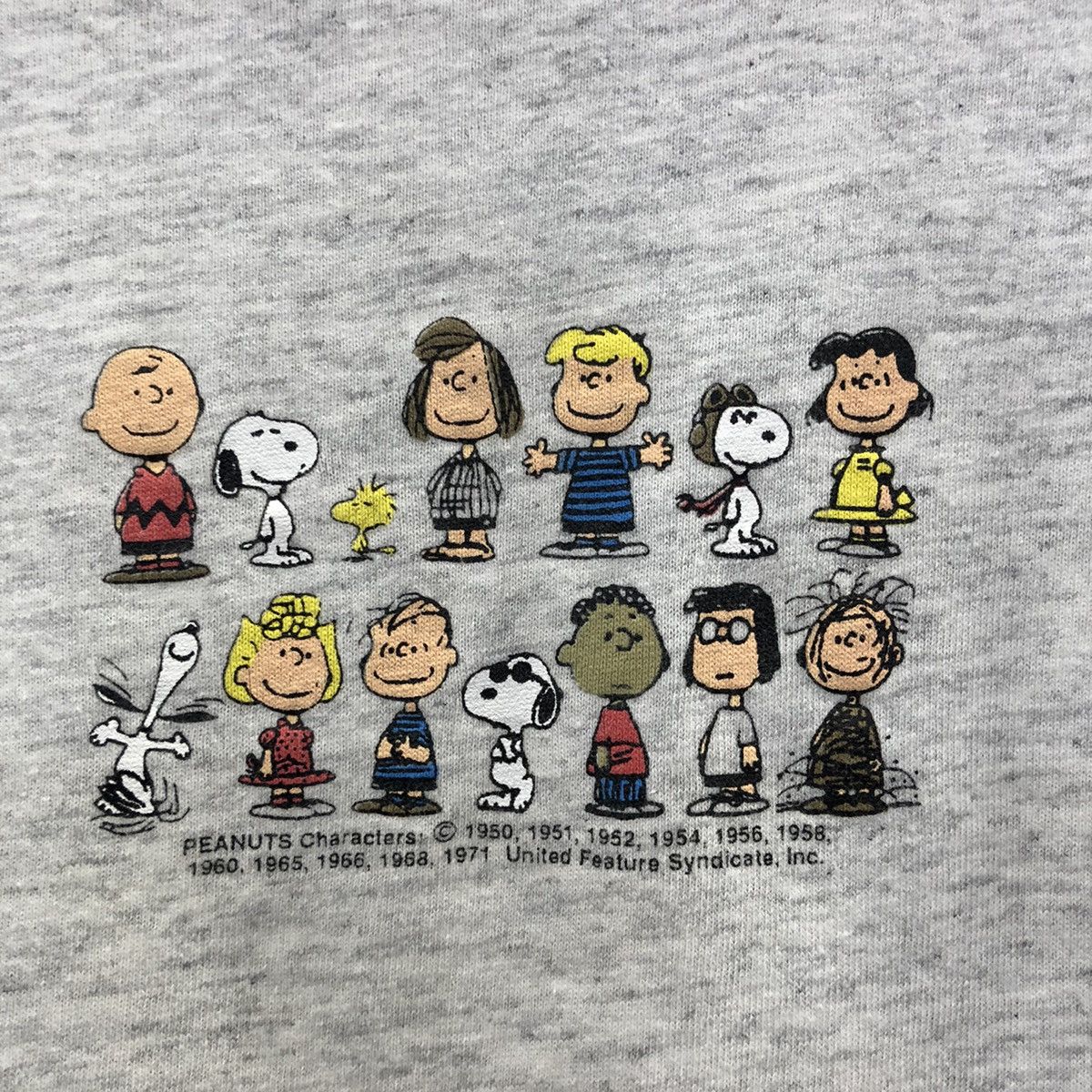 Cartoon Network × Peanuts × Vintage ‘Rare!! PEANUTS All Character Back ...