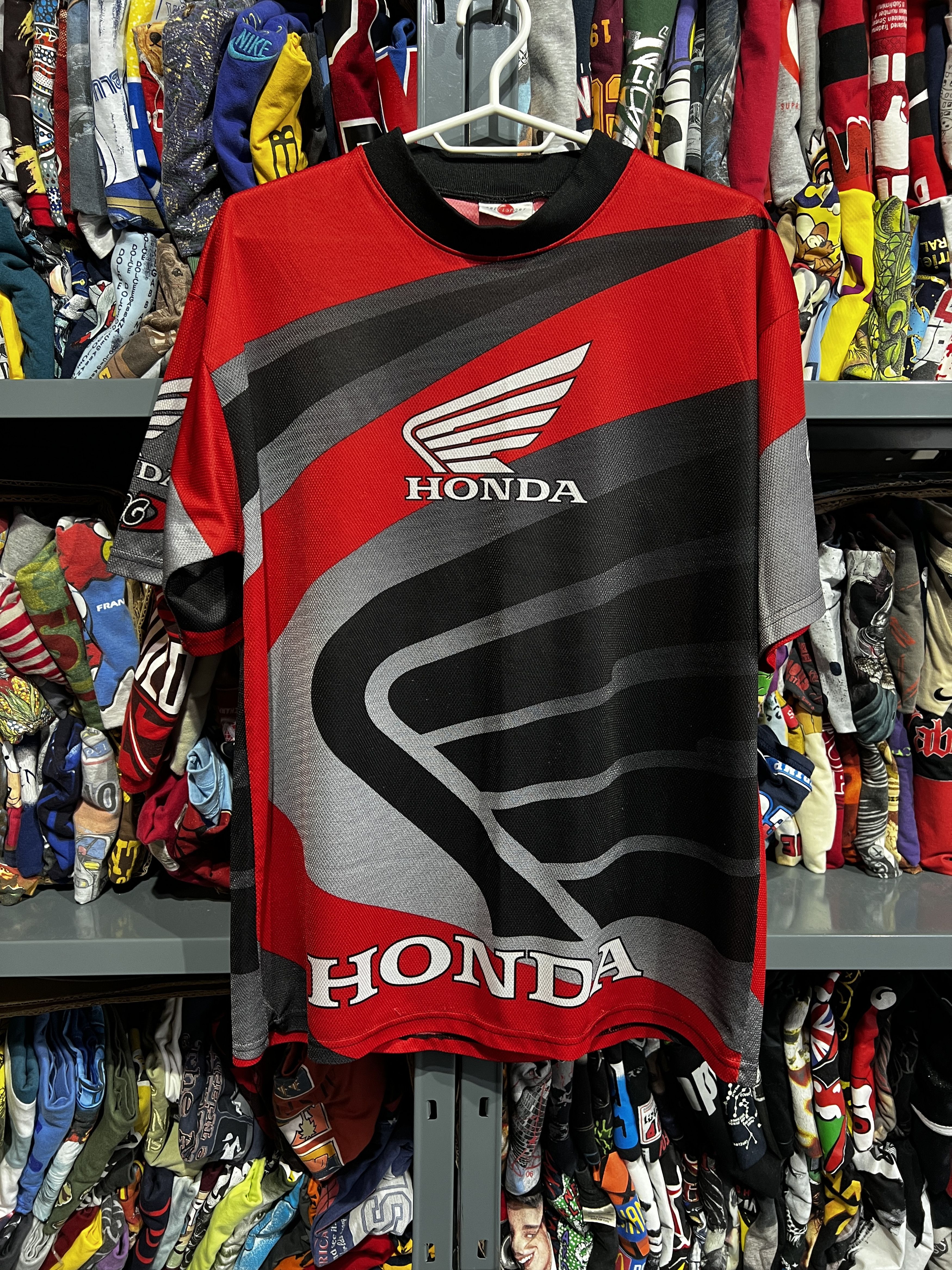 Honda Vintage Honda Racing Jersey Shirt size L | Grailed