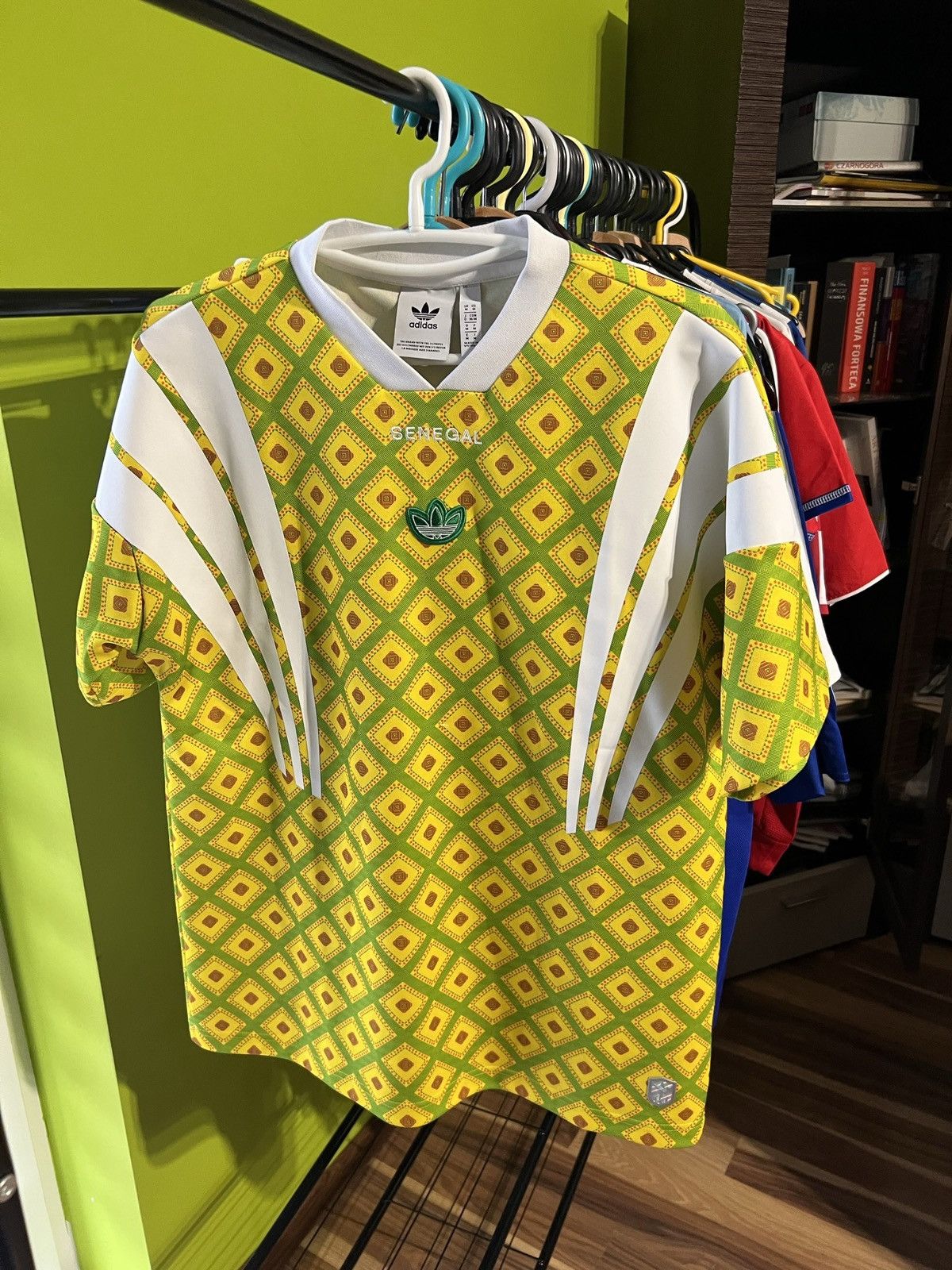 Adidas Senegal Jersey adidas soccer fifa world cup retro 90s | Grailed