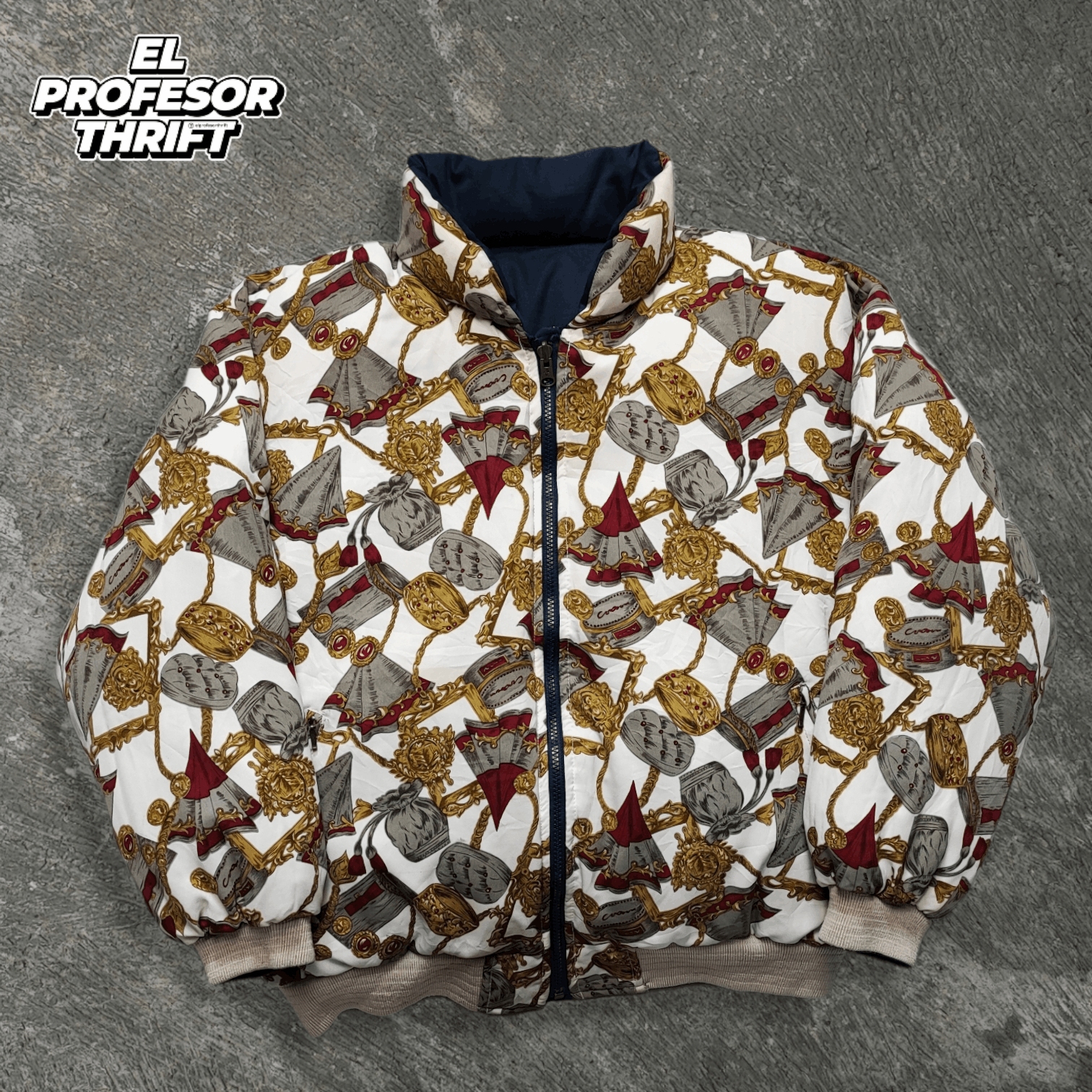 Luxury Vintage Kolon Mode Reversible Goose Down Bomber Jacket | Grailed