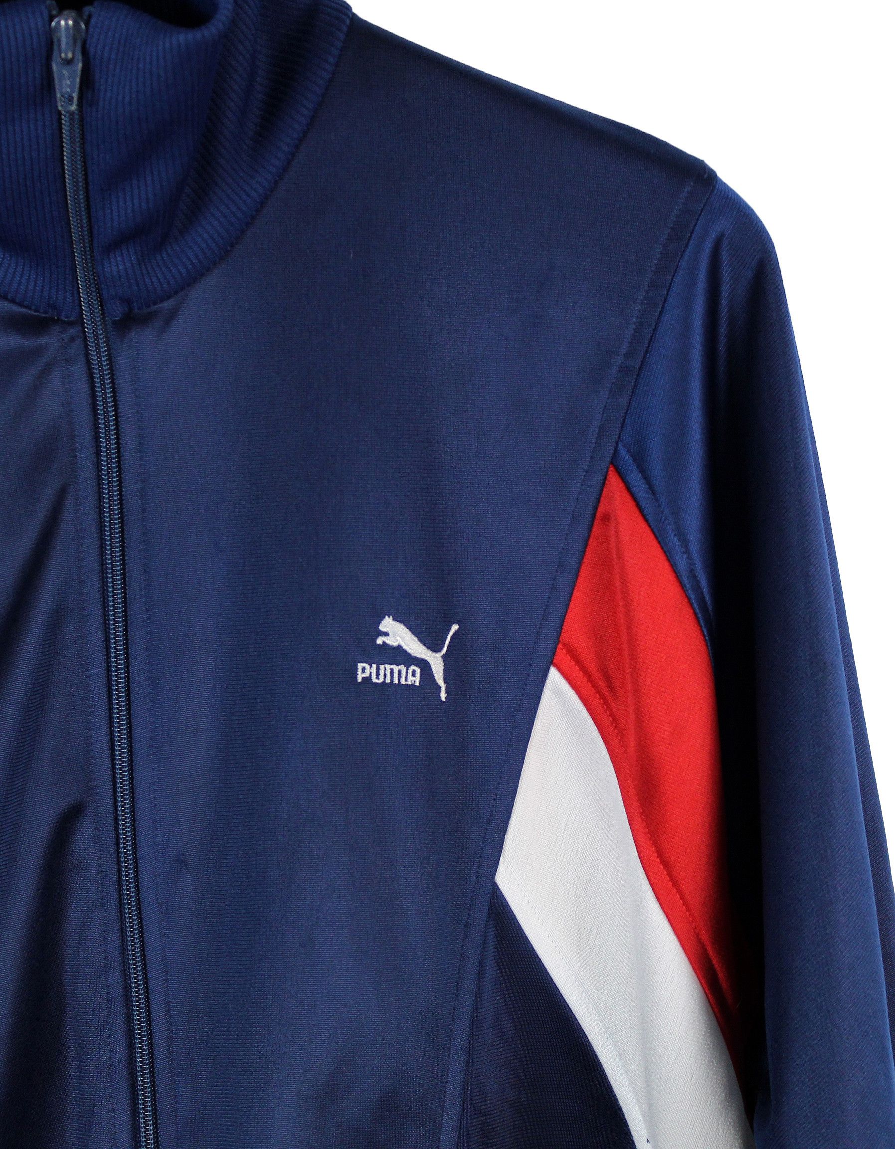 Puma × Streetwear × Vintage 80s 90s vintage PUMA zip track jacket ...